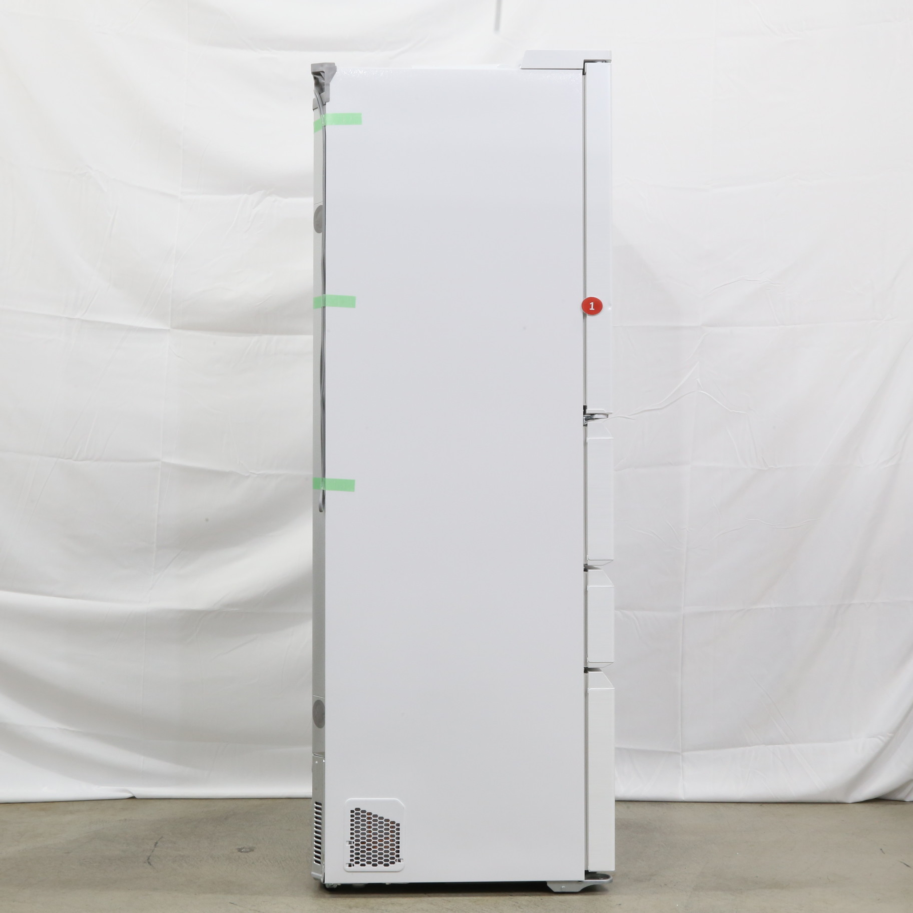 【中古】〔展示品〕 プラズマクラスター冷蔵庫 ラスティックホワイト系 SJ-MF43K-W [幅65cm ／429L ／6ドア ／観音開きタイプ ／2023年] [2133050941042 ...