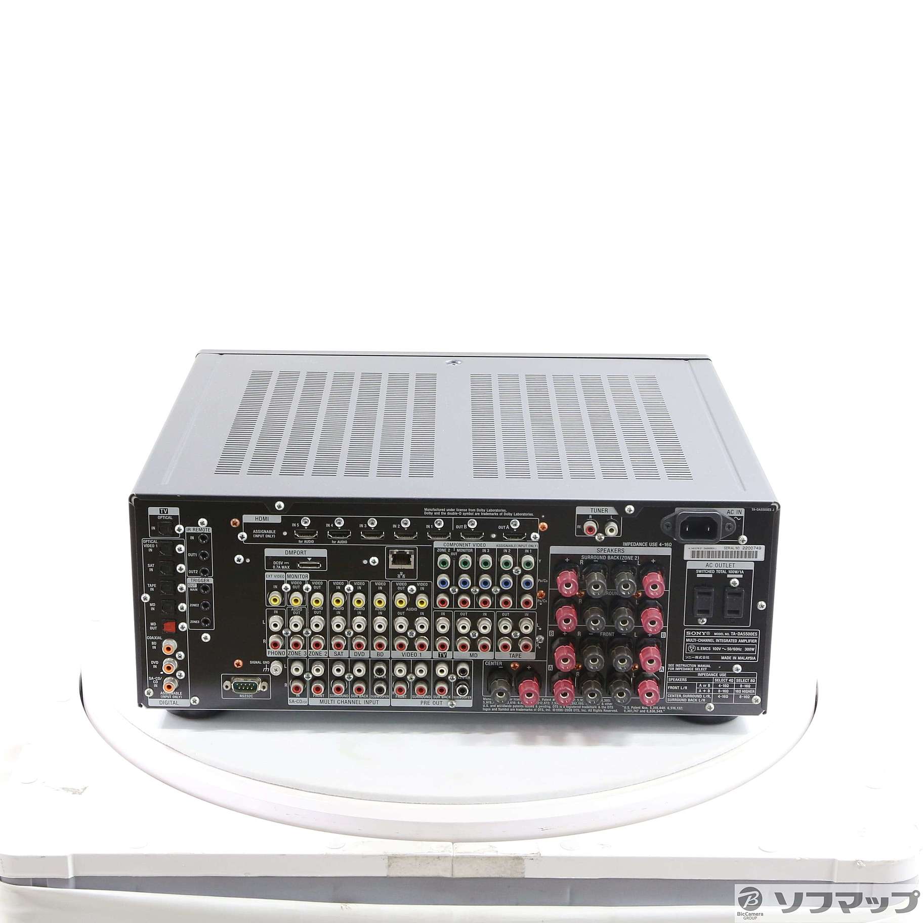 【中古】TA-DA5500ES [2133051741221] - リコレ！|ビックカメラグループ ソフマップの中古通販サイト