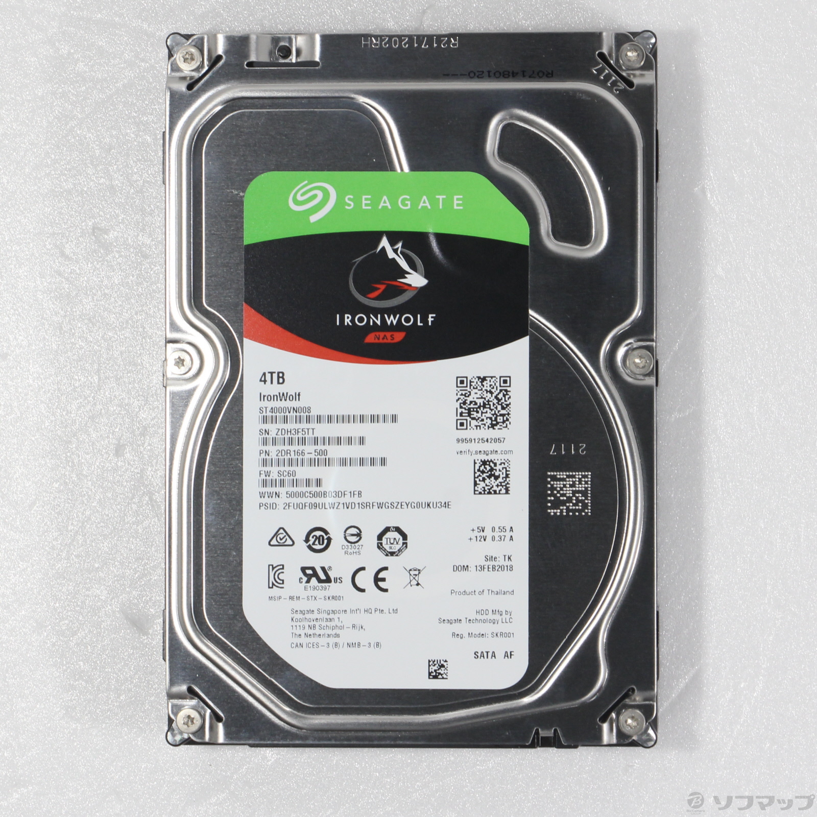 【中古】ST4000VN008 [2133051890622] - リコレ！|ビックカメラグループ ソフマップの中古通販サイト