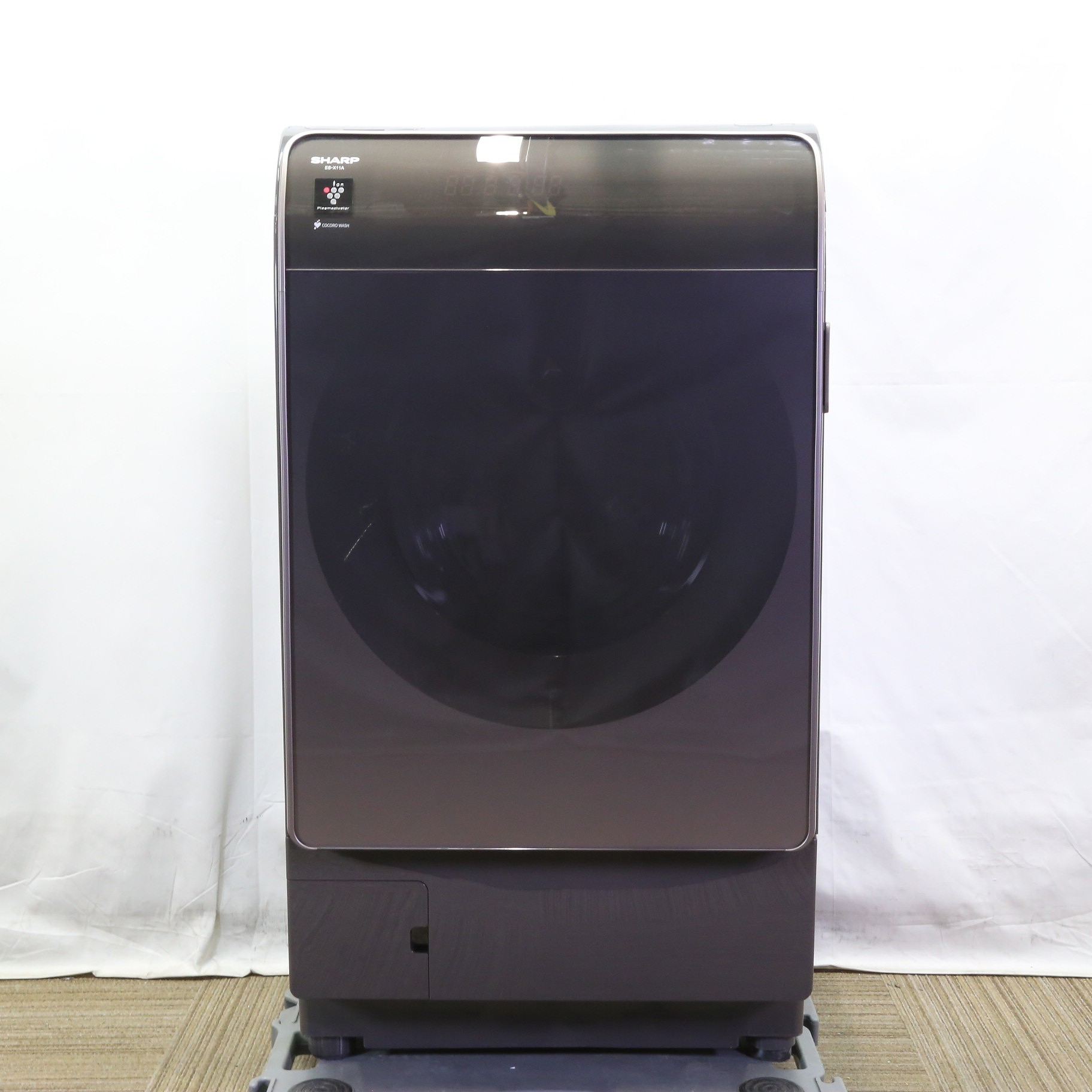 【中古】〔中古品〕 ドラム式洗濯乾燥機 リッチブラウン ES-X11A-TL [洗濯11.0kg ／乾燥6.0kg ／ヒートポンプ乾燥 ／左開き] [2133052324263] - リコレ ...