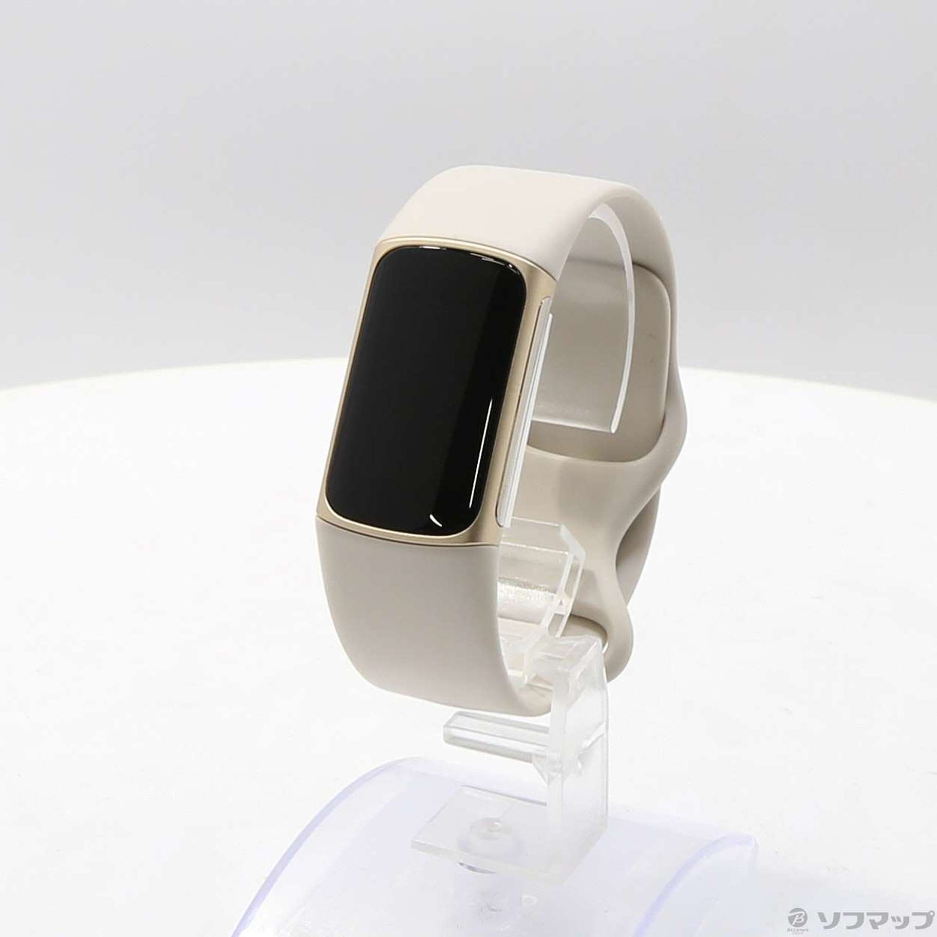 【中古】Fitbit Charge5 FB421GLWT-FRCJK ルナホワイト／ソフトゴールド [2133052655237] - リコレ ...