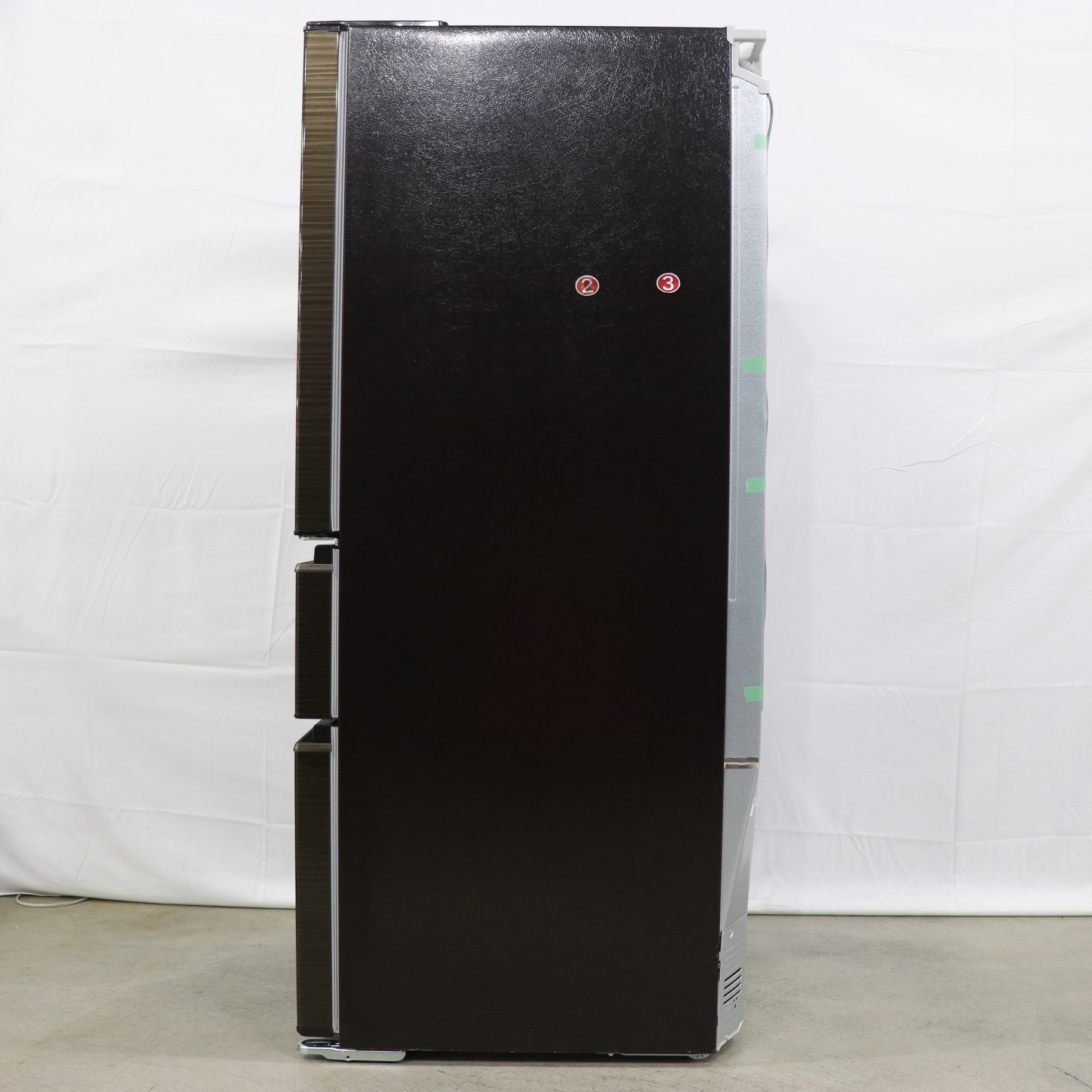 【中古】〔展示品〕 冷蔵庫 グロッシーブラウン MR-CD41BKH-BR [幅60cm ／405L ／3ドア ／右開きタイプ ／2022年] [2133052849124] - リコレ ...