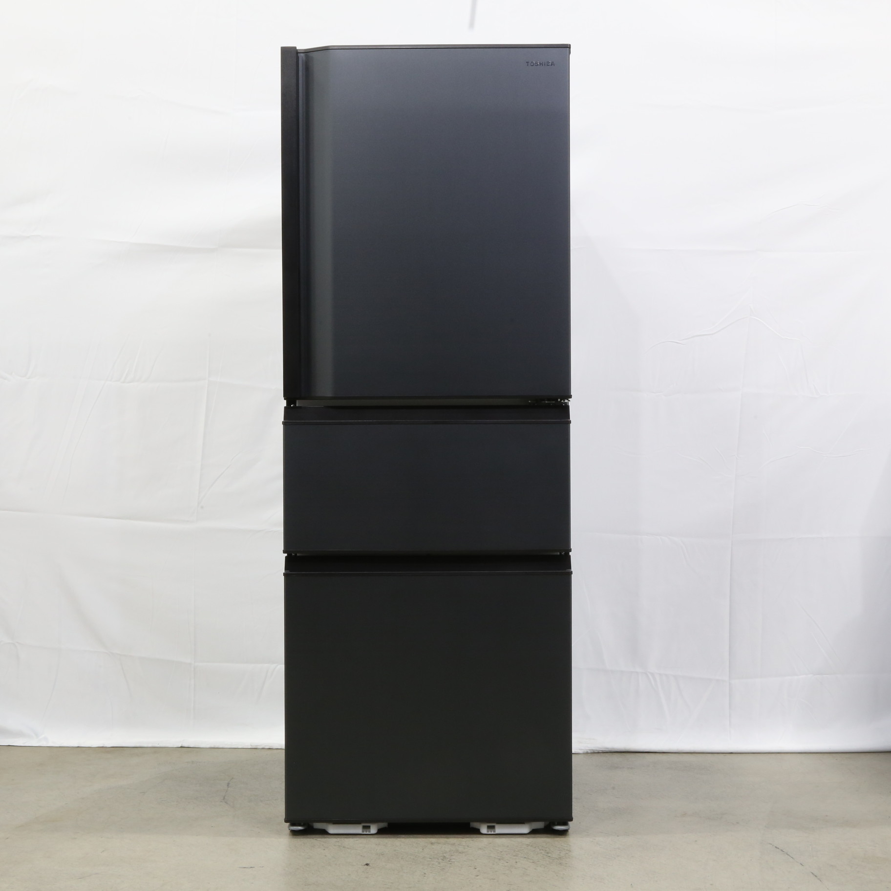 【中古】〔展示品〕 冷蔵庫 マットチャコール GR-U33SC-KZ [幅60cm ／326L ／3ドア ／右開きタイプ ／2022年] [2133052986546] - リコレ！|ビック ...