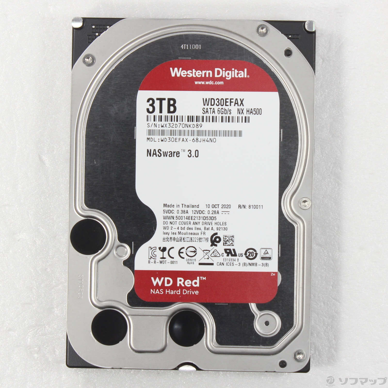 【中古】WD30EFAX-RT [2133053127894] - リコレ！|ビックカメラグループ ソフマップの中古通販サイト