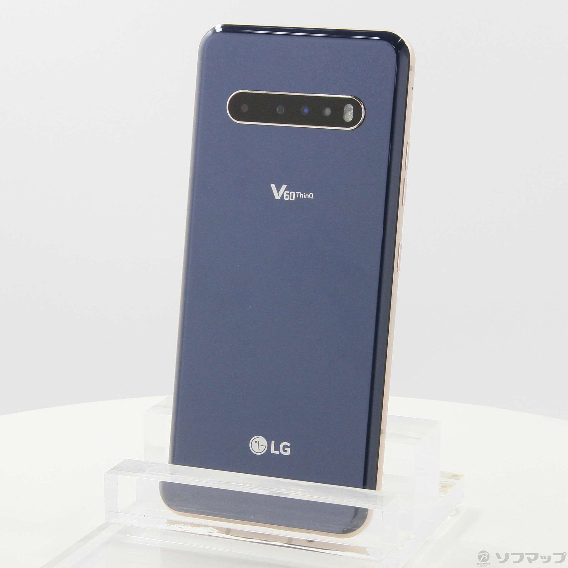【中古】LG V60 ThinQ 5G 128GB クラッシ-ブルー A001LG SoftBank [2133053149346] - リ ...
