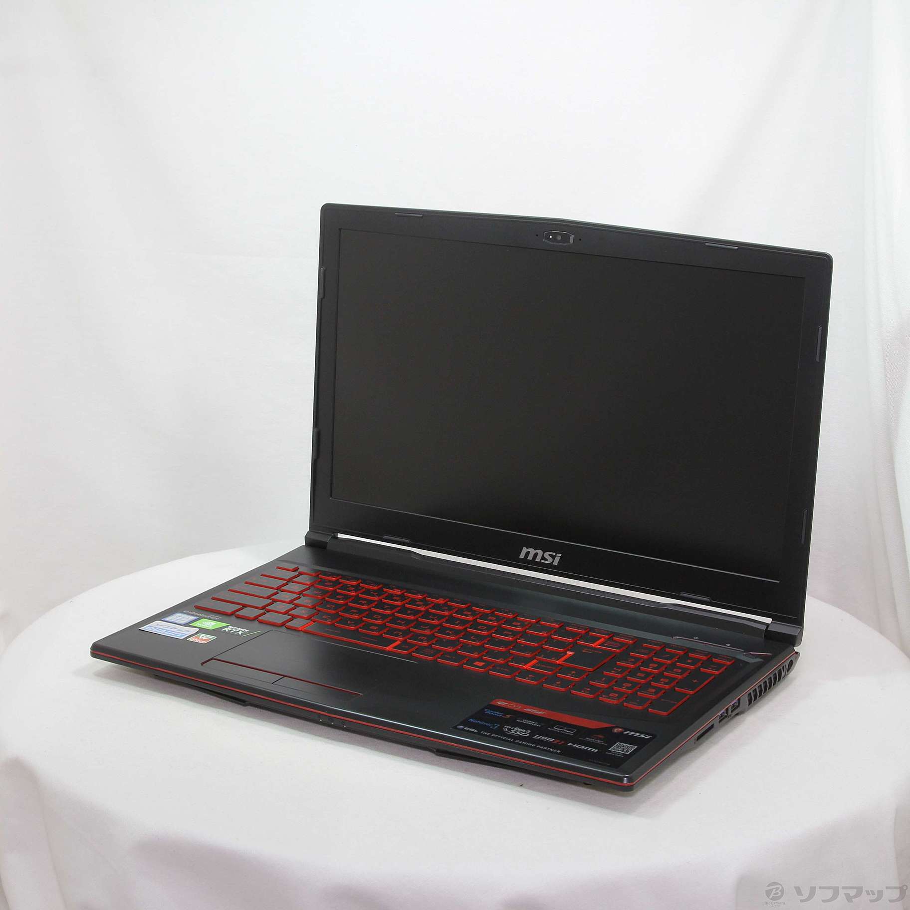 【中古】GL63 GL63-8SE-017JP 〔Windows 10〕 [2133053164516] - リコレ！|ビックカメラグループ ソフマップの中古通販サイト