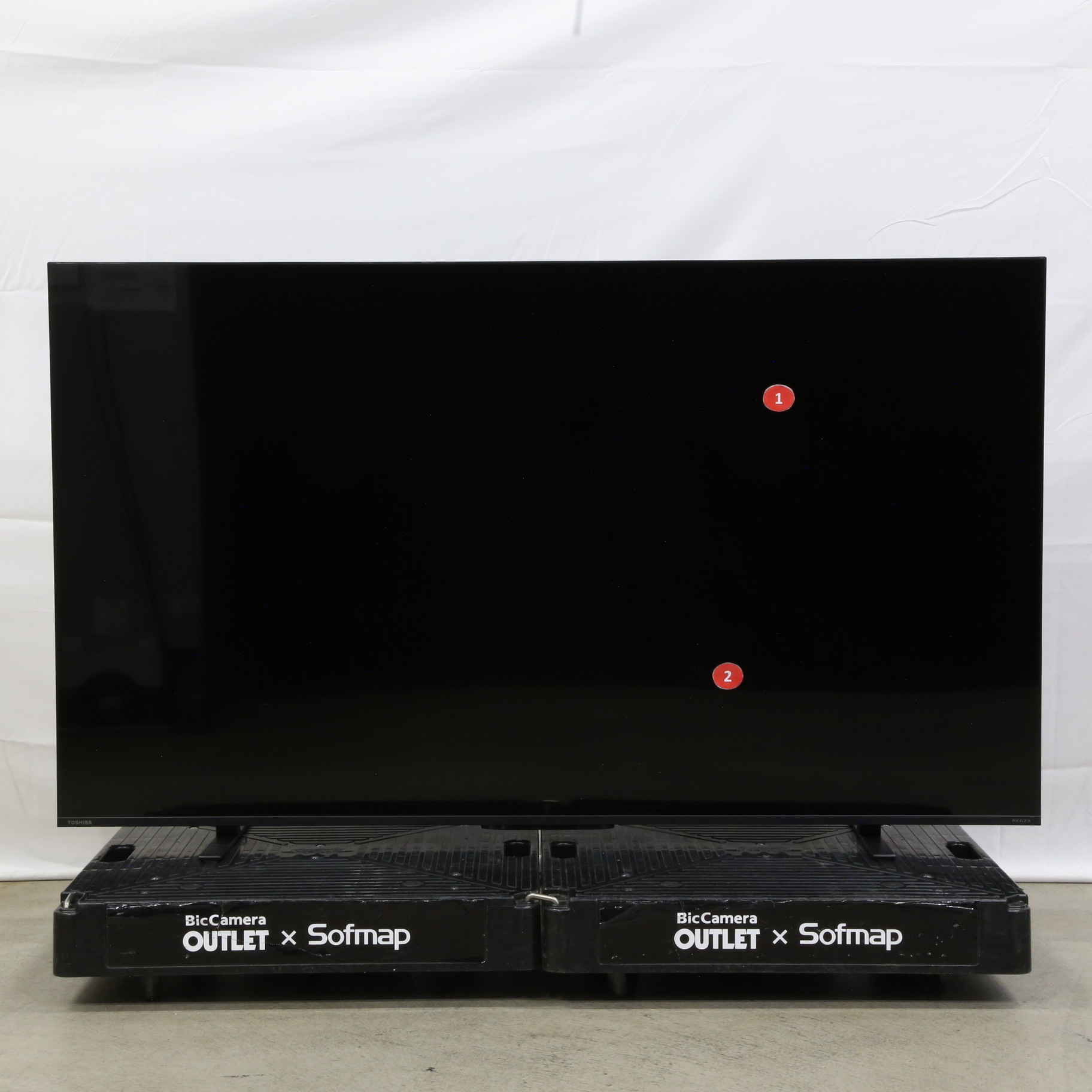 【中古】〔展示品〕 液晶テレビ REGZA(レグザ) 65M550L [65V型 ／Bluetooth対応 ／4K対応 ／BS・CS 4Kチューナー内蔵 ／YouTube対応 ...