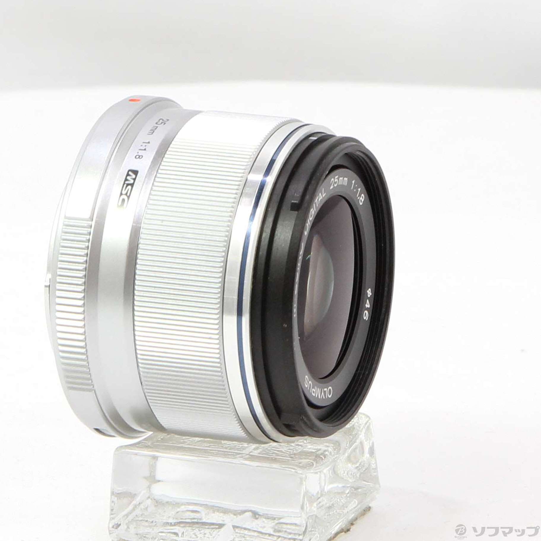 【中古】M.ZUIKO DIGITAL 25mm F1.8 (レンズ／シルバー) (μ4／3) [2133053328000] - リコレ！|ビックカメラグループ ソフマップの中古通販サイト