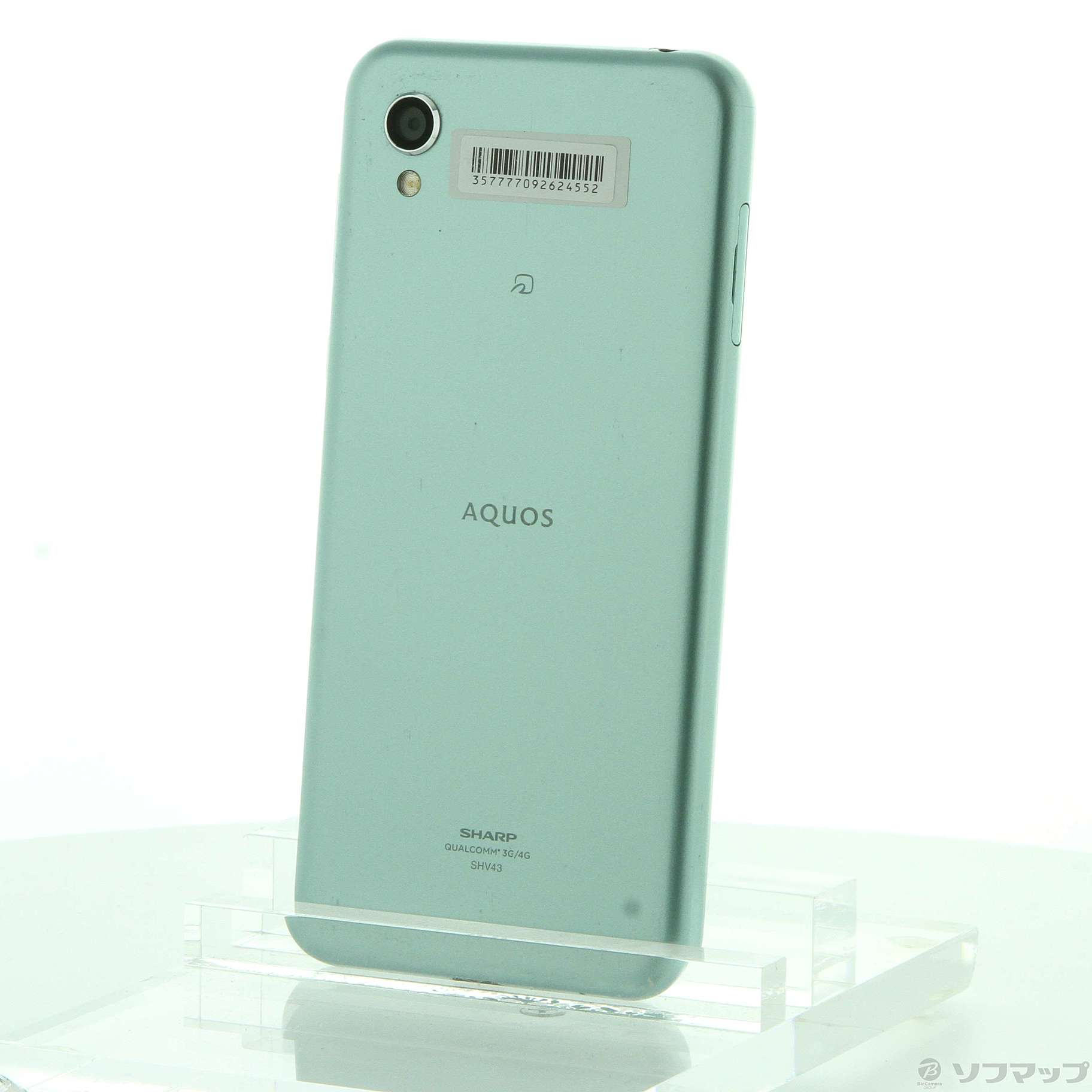 【中古】AQUOS sense2 32GB アイスグリーン SHV43 G auロック解除SIMフリー [2133053333059] - リ ...