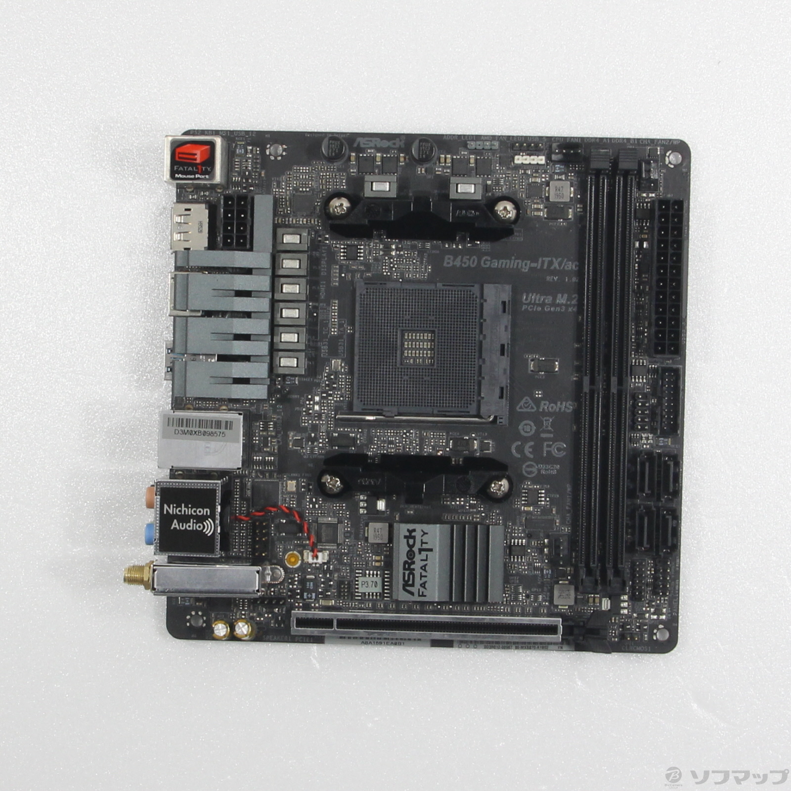 【中古】Fatal1ty B450 Gaming-ITX／ac [2133053427000] - リコレ！|ビックカメラグループ ソフマップ ...