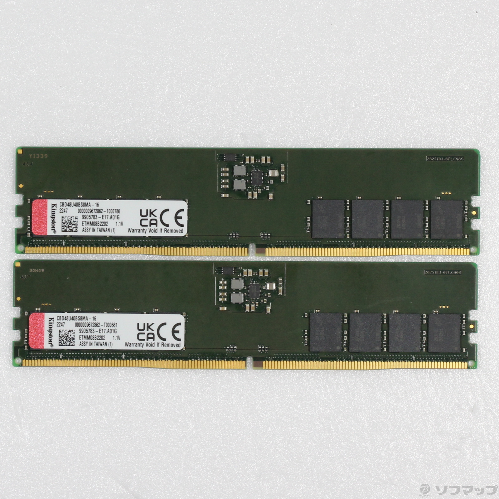 【中古】288P PC5-38400 DDR5-4800 32GB 16GB×2枚組 [2133054028589] - リコレ！|ビック ...