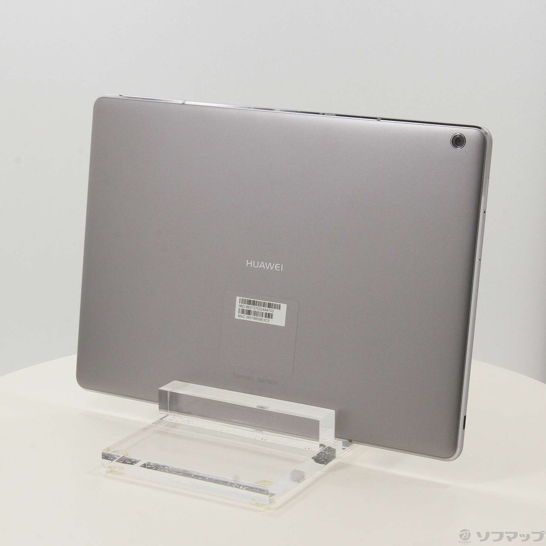 【中古】MediaPad M3 Lite 10 32GB スペースグレイ BAH-L09 SIMフリー [2133054129972] - リ ...