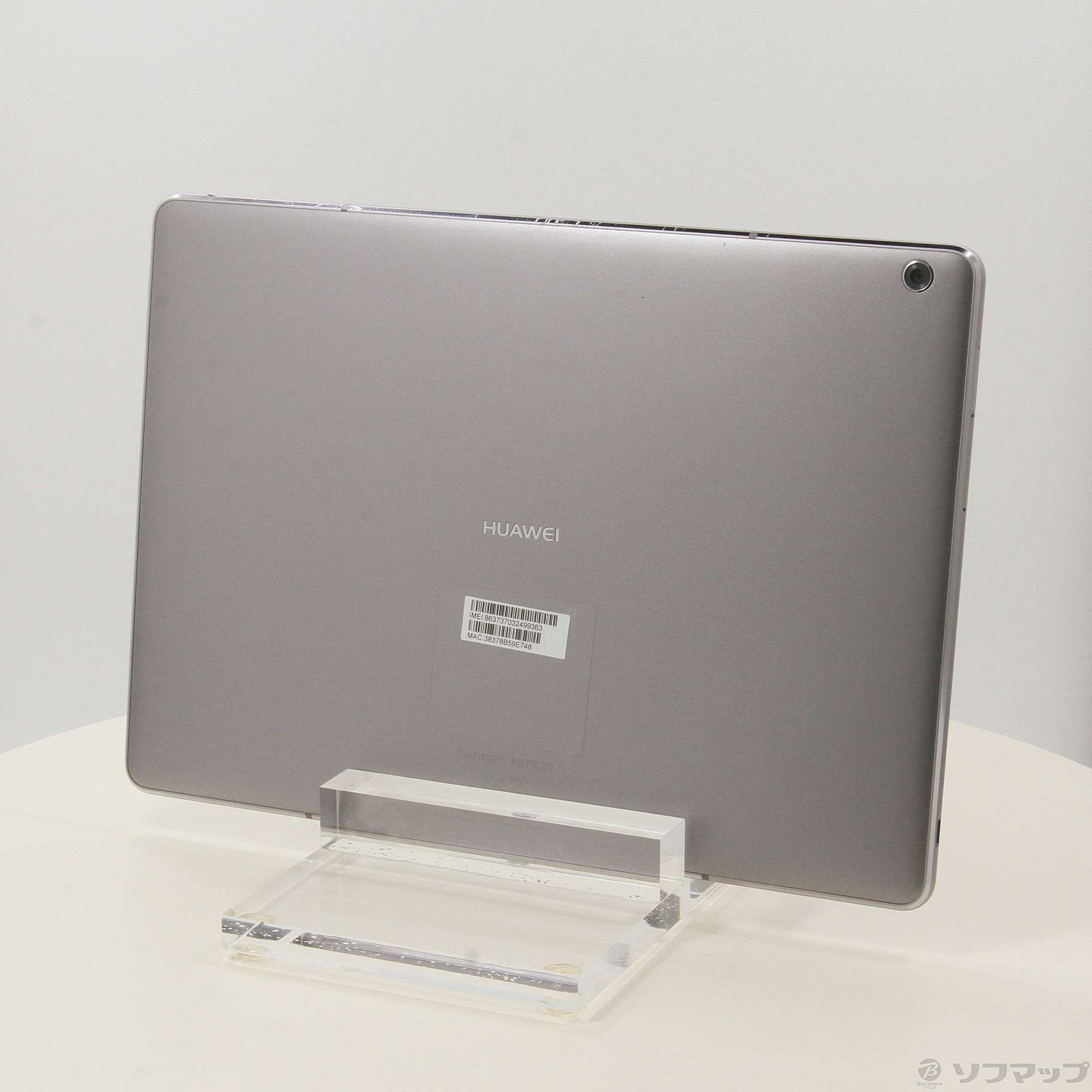【中古】MediaPad M3 Lite 10 32GB スペースグレイ BAH-L09 SIMフリー [2133054130107] - リ ...