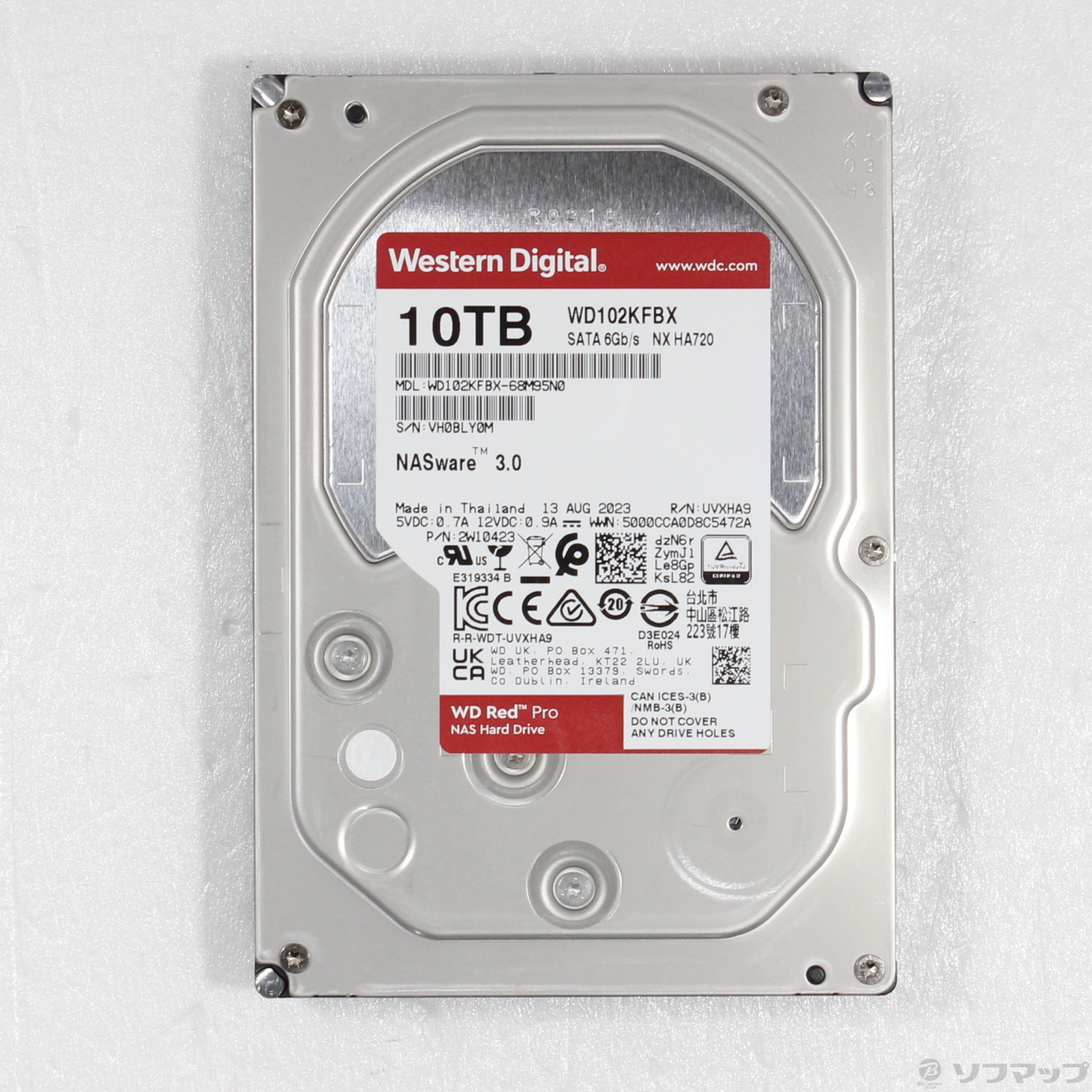 【中古】WD102KFBX [2133054272159] - リコレ！|ビックカメラグループ ソフマップの中古通販サイト