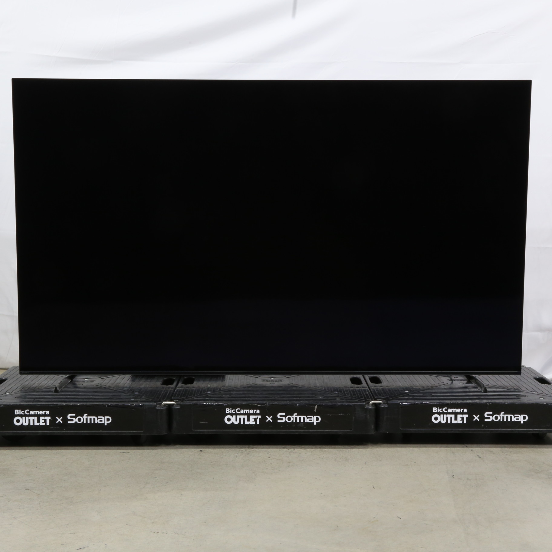 【中古】〔展示品〕 有機ELテレビ BRAVIA(ブラビア) XRJ-77A80K [77V型 ／Bluetooth対応 ／4K対応 ／BS ...