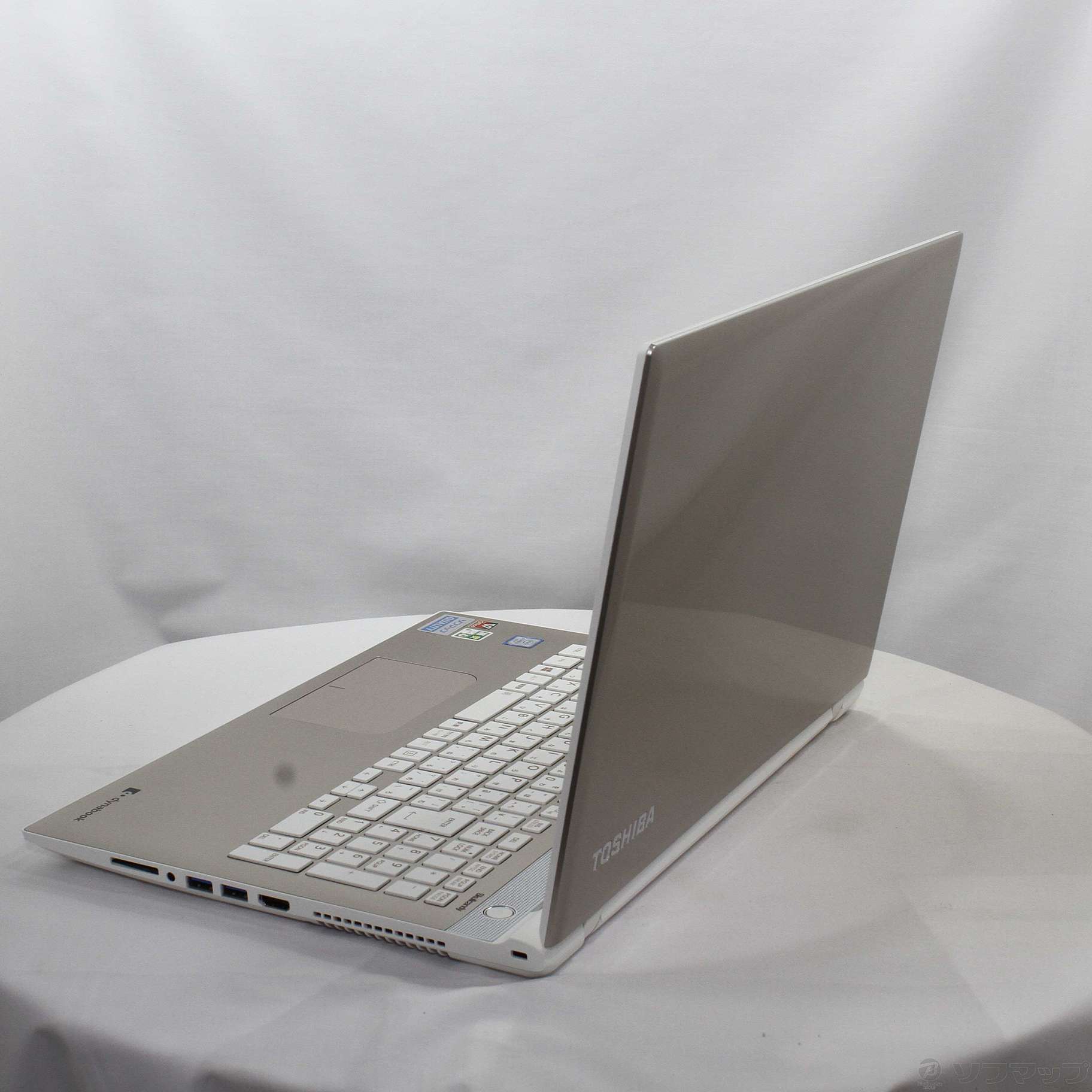 【中古】格安安心パソコン dynabook T55／UG PT55UGP-BWA サテンゴールド 〔Windows 10〕 [2133054630089] - リコレ！|ビックカメラグループ ...