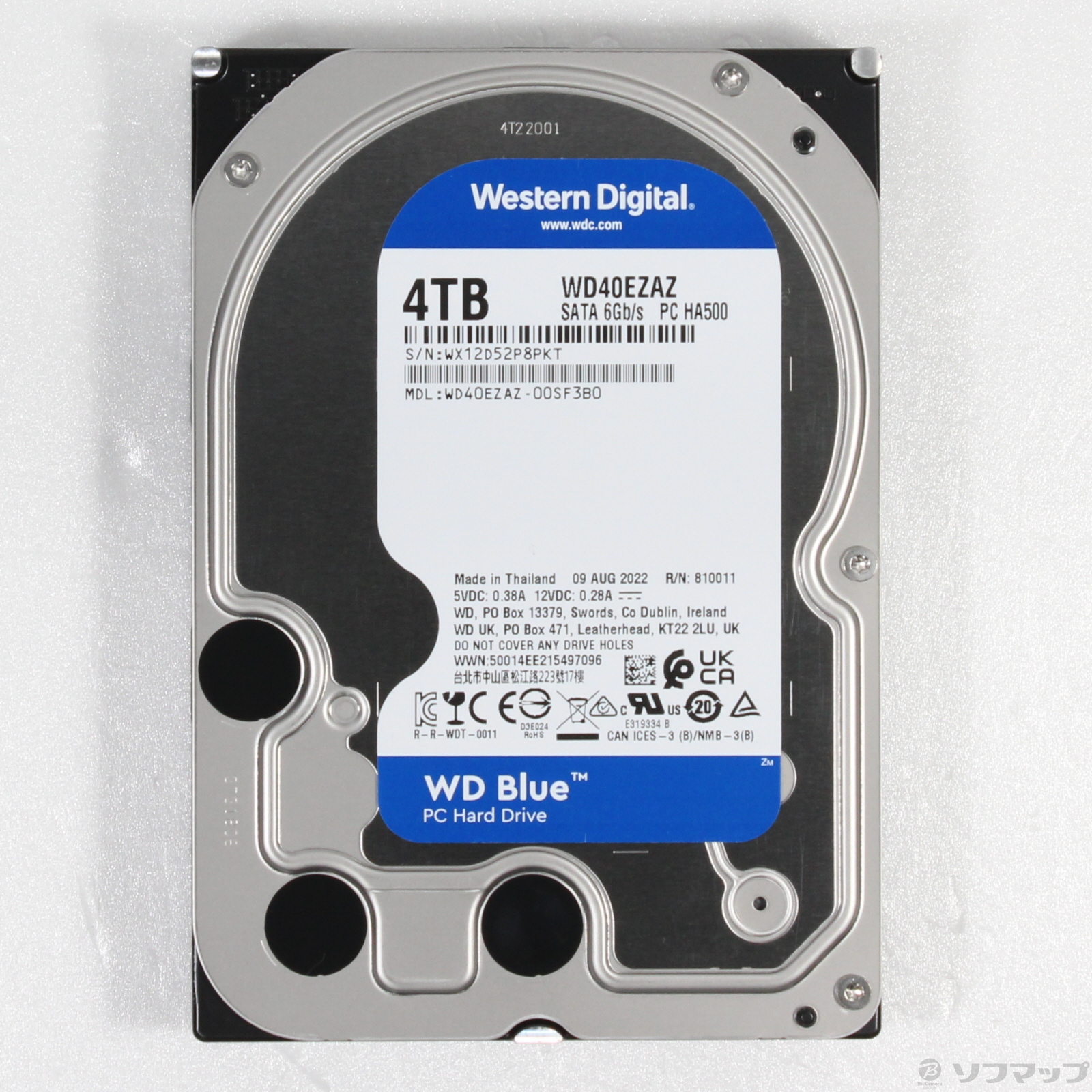 【中古】WD40EZAZ [2133054790929] - リコレ！|ビックカメラグループ ソフマップの中古通販サイト