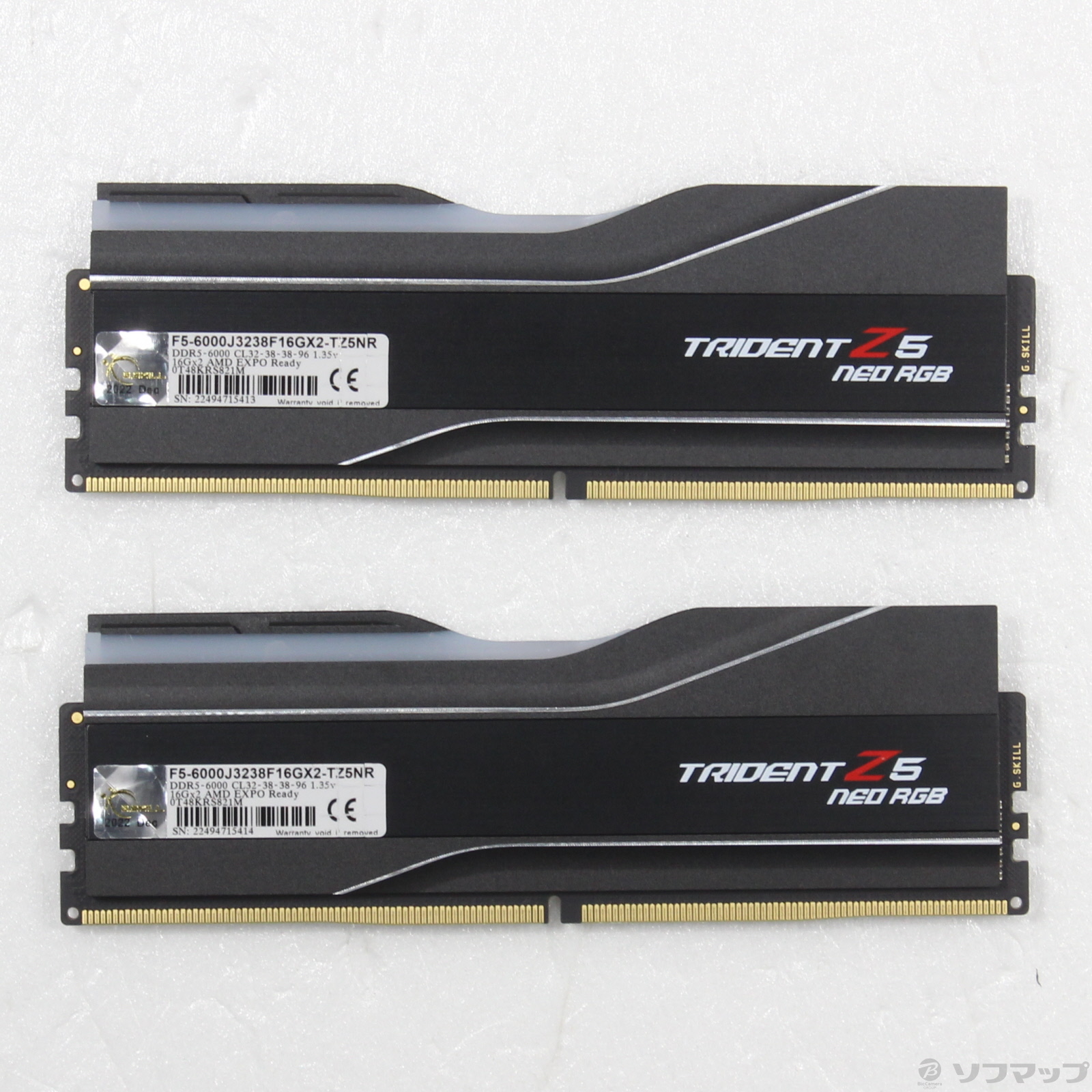 【中古】F5-6000J3238F16GX2-TZ5NR DDR5 PC5-4800 16GB 2枚組 [2133054934019] - リ ...