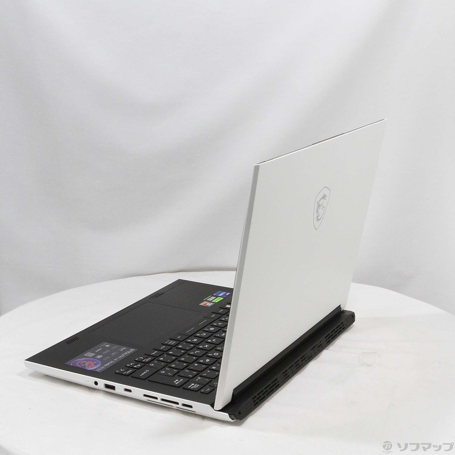 【中古】〔展示品〕 Stealth 14 Studio A13V Stealth-14Studio-A13VG-563JP ブラック&ホワイト ...