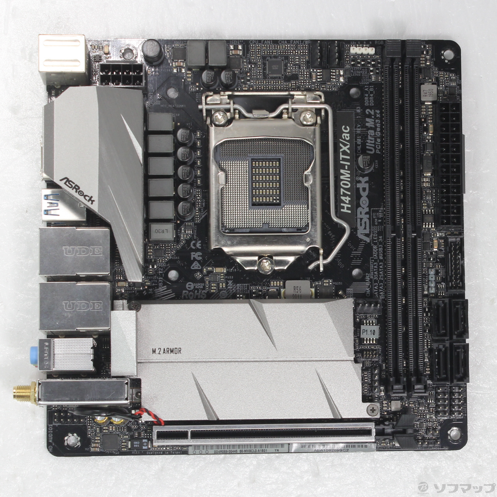 【中古】H470M-ITX／ac [2133055445217] - リコレ！|ビックカメラグループ ソフマップの中古通販サイト