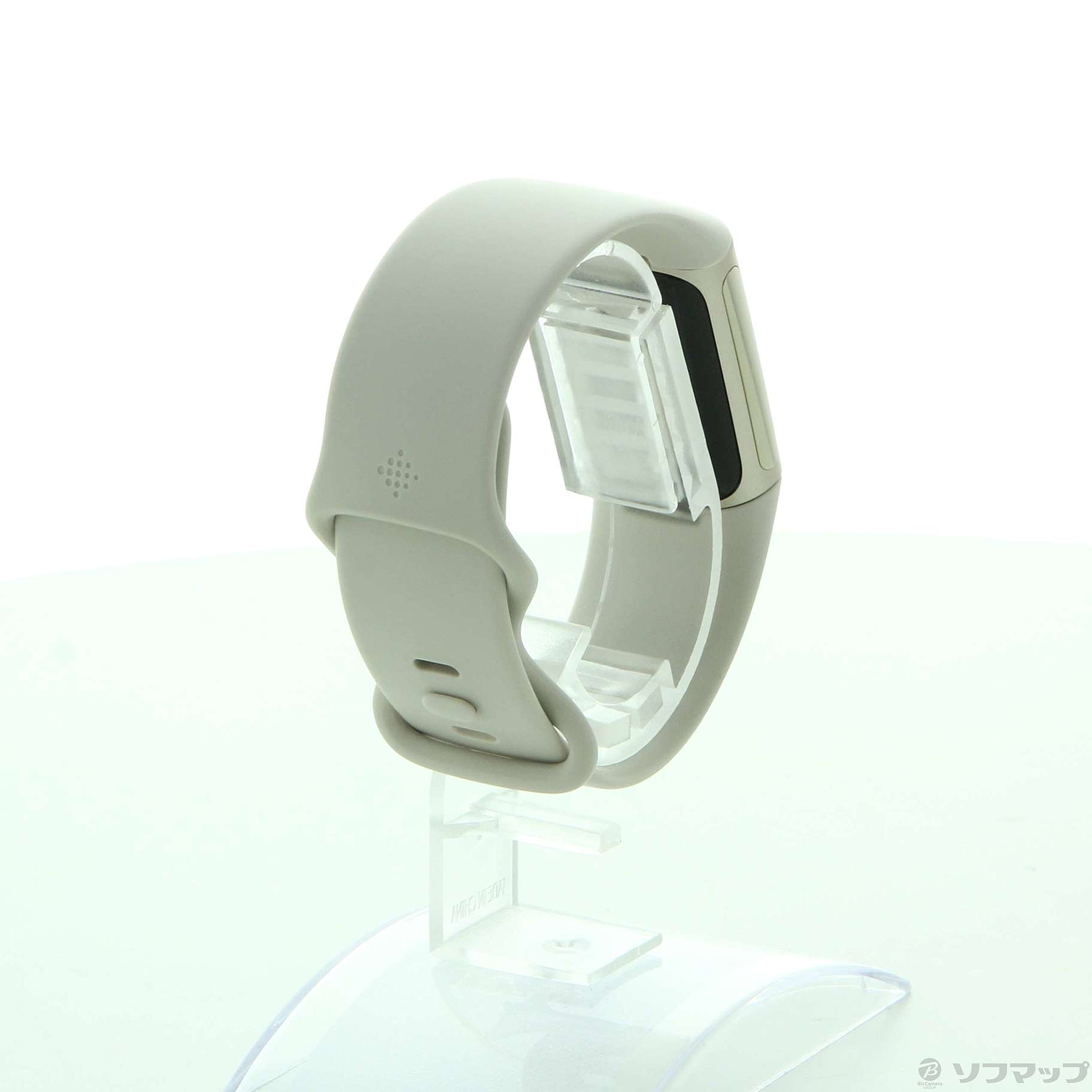 【中古】〔展示品〕 Fitbit Charge5 FB421GLWT-FRCJK ルナホワイト／ソフトゴールド [2133055452062 ...