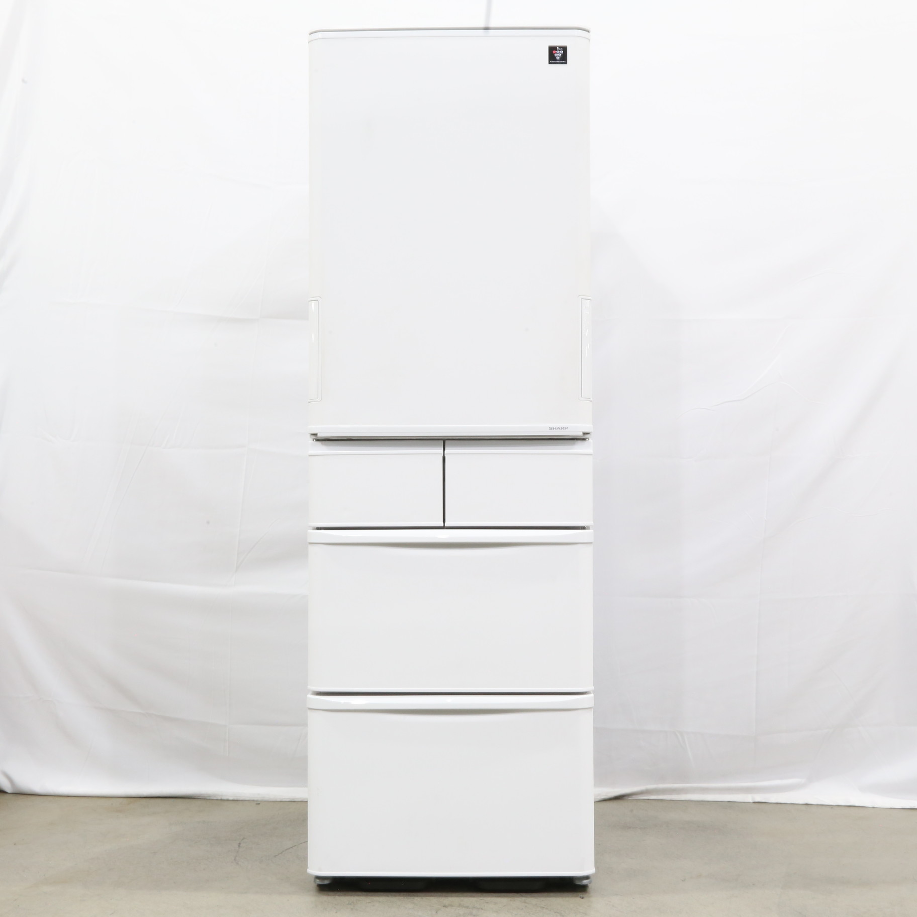 【中古】〔展示品〕 冷蔵庫 ホワイト系 SJ-X418K-W [幅60cm ／412L ／5ドア ／左右開きタイプ ／2023年] [2133055685736] - リコレ！|ビックカメラ ...