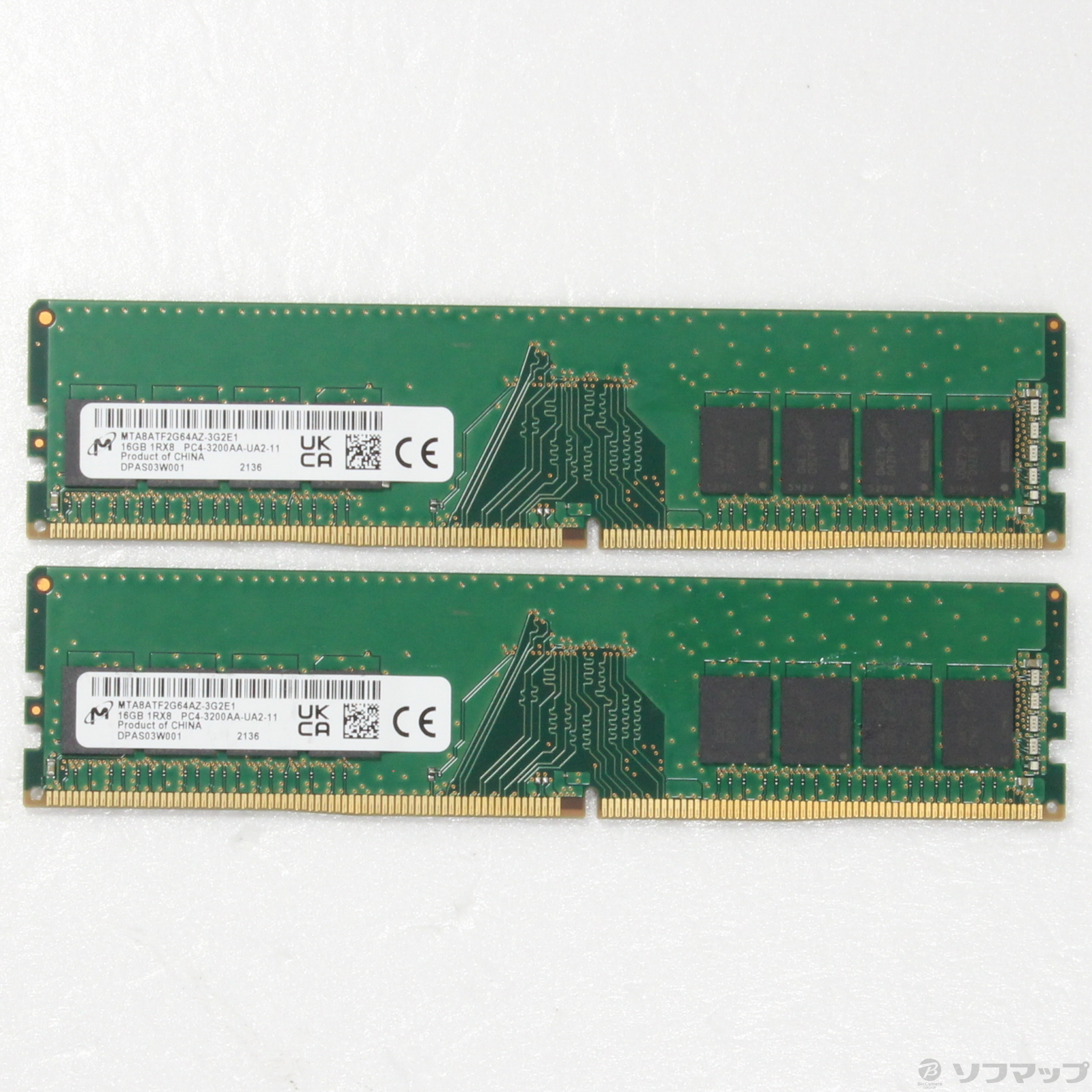 【中古】288P DDR4 PC4-25600 DDR4-3200 64GB 16GB×4枚組 [2133055849848] - リコレ ...