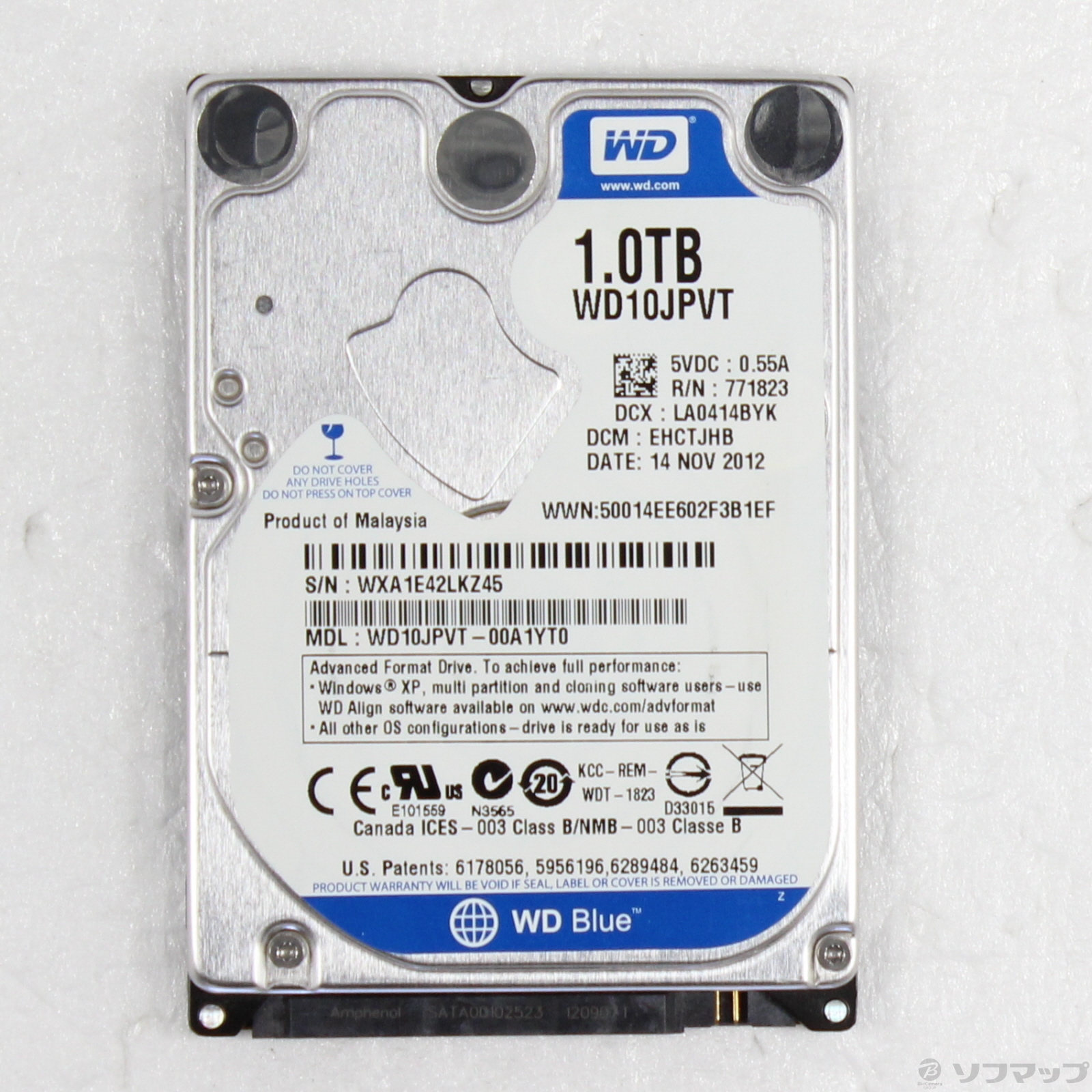 【中古】WD10JPVT [2133055964886] - リコレ！|ビックカメラグループ ソフマップの中古通販サイト