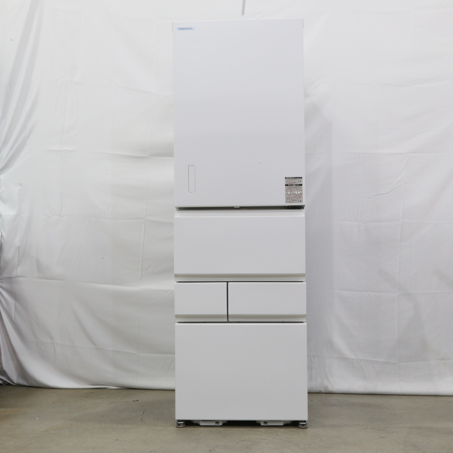 【中古】〔展示品〕 冷蔵庫 エクリュホワイト GR-W450GTM-WS [幅60cm ／452L ／5ドア ／右開きタイプ ／2024年] [2133056295507] - リコレ ...