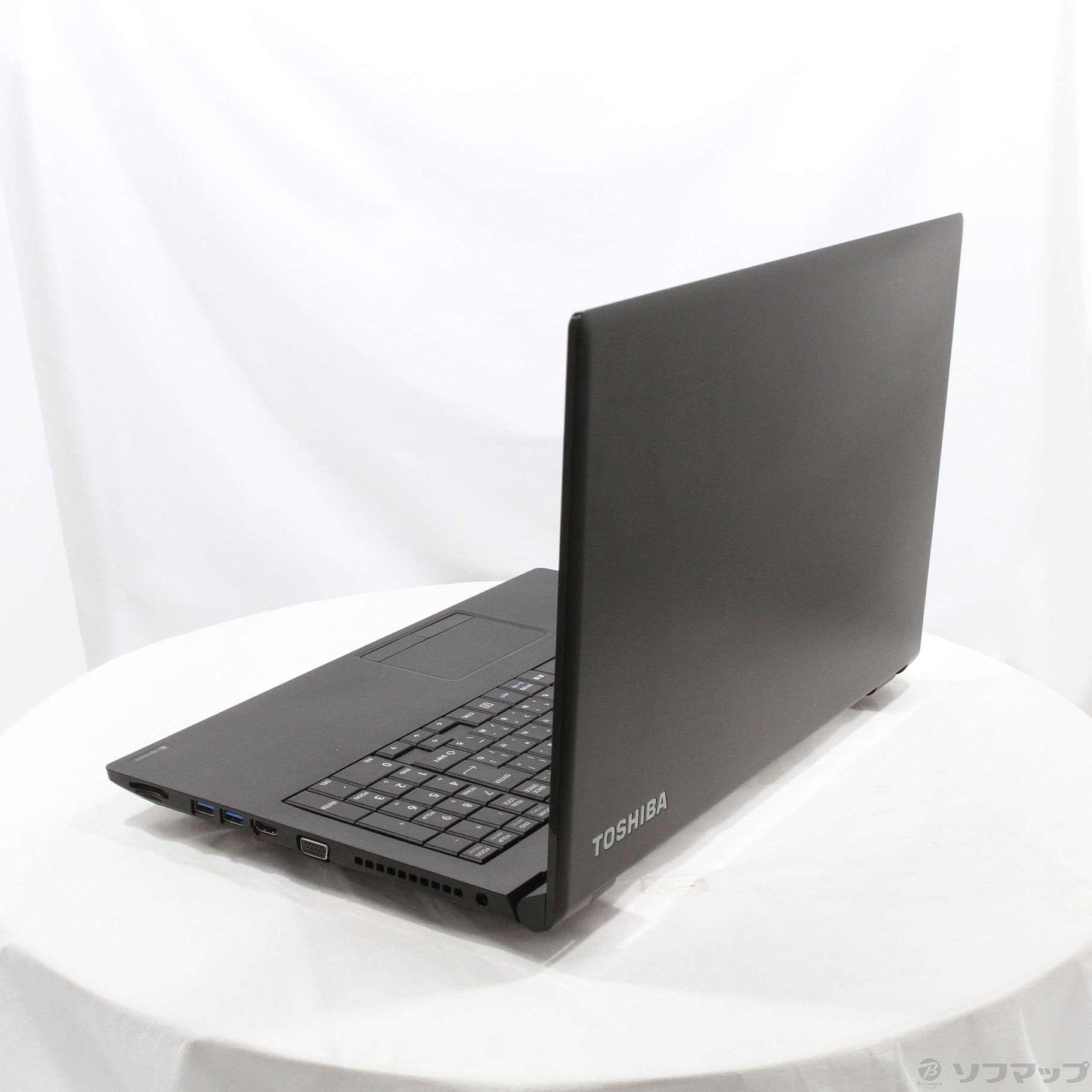 【中古】dynabook AZ35／GB PAZ35GB-SEF ブラック 〔Windows 10〕 [Core i3 8130U (2.2GHz)／8GB／HDD1TB／15.6インチワイド ...