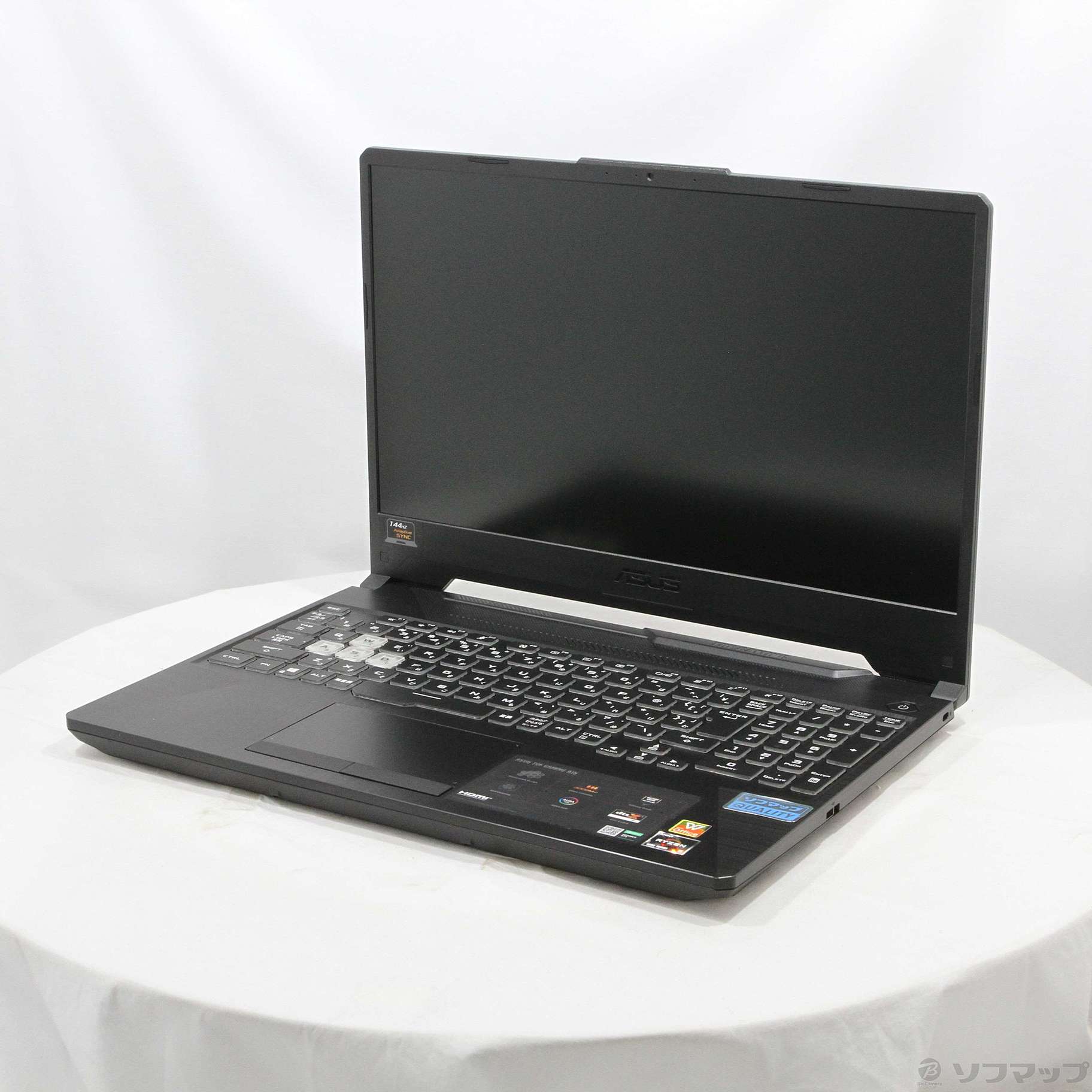 【中古】TUF Gaming A15 FA506IH FA506IH-R5G1650 フォートレス・グレイ 〔Windows 10 ...