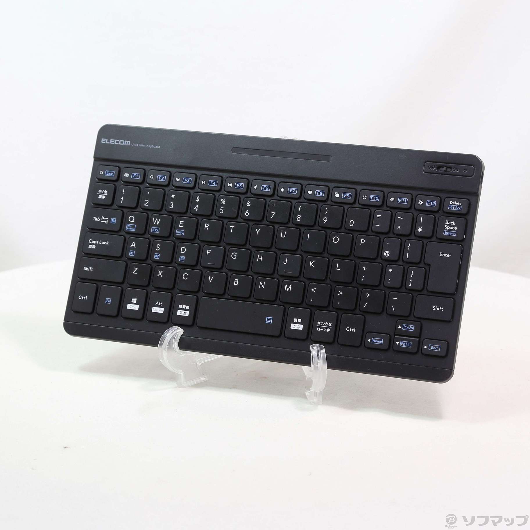 【中古】〔展示品〕 Bluetooth ウルトラスリムキーボード TK-SLP01BK ブラック [2133057335400] - リコレ！|ビックカメラグループ ソフマップの中古通販サイト