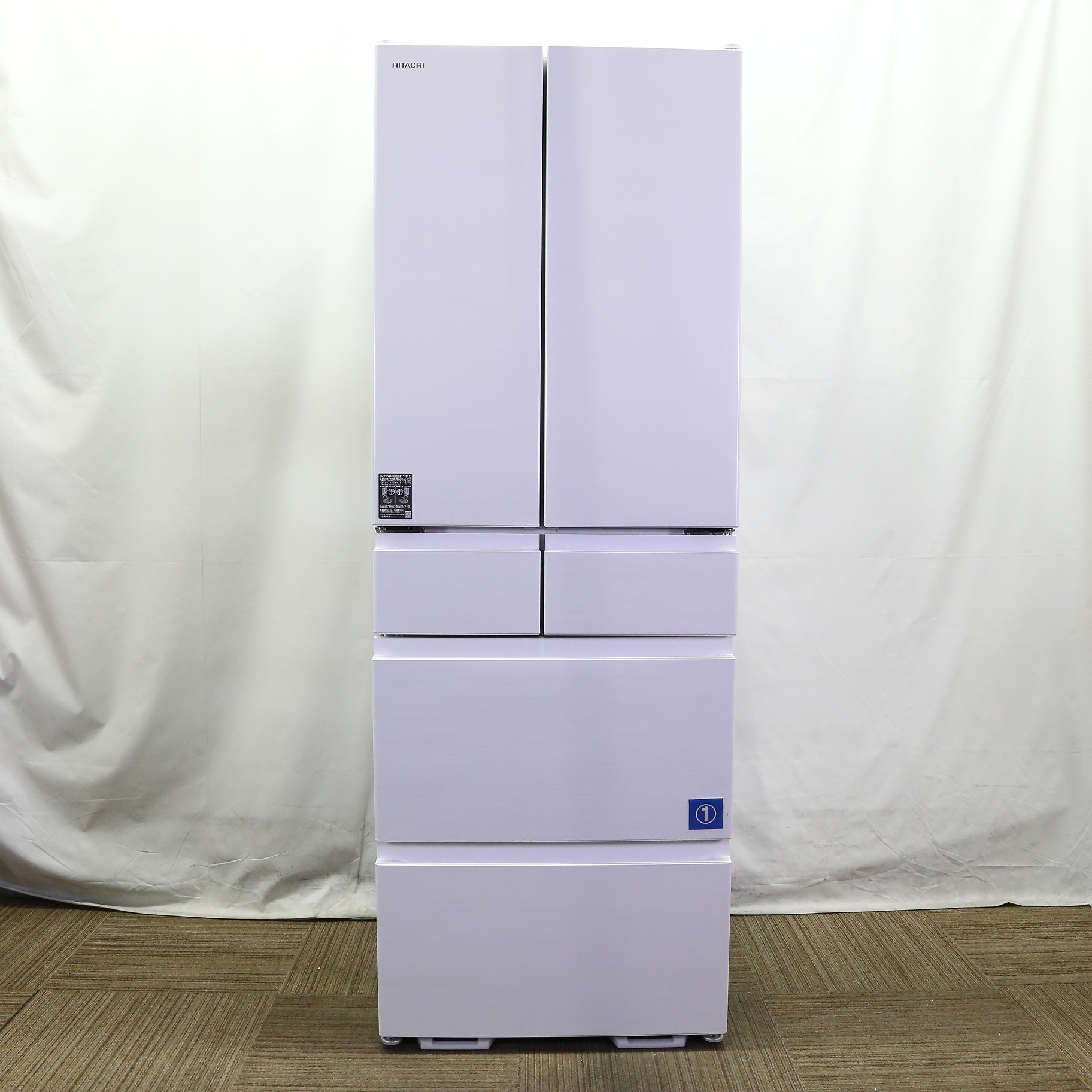 【中古】〔展示品〕 冷蔵庫 HWタイプ ピュアホワイト R-HW54V-W [幅65cm ／540L ／6ドア ／観音開きタイプ ／2024年 ...