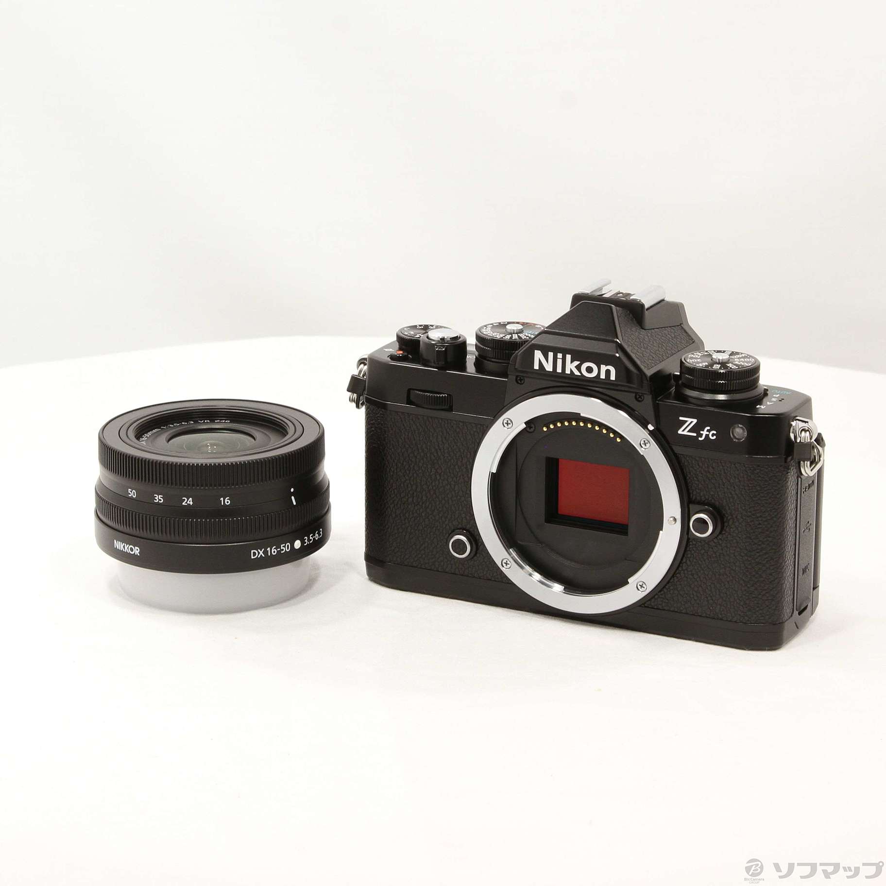 【中古】〔展示品〕 Z fc 16-50 VR レンズキット ブラック [2133058029650] - リコレ！|ビックカメラグループ ソフマップの中古通販サイト