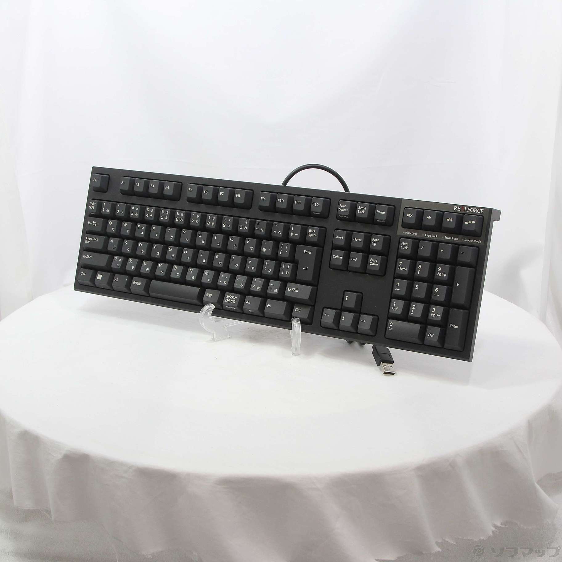【中古】〔展示品〕 REALFORCE R3S R3SA11 ブラック [2133058439732] - リコレ！|ビックカメラグループ ソフマップの中古通販サイト
