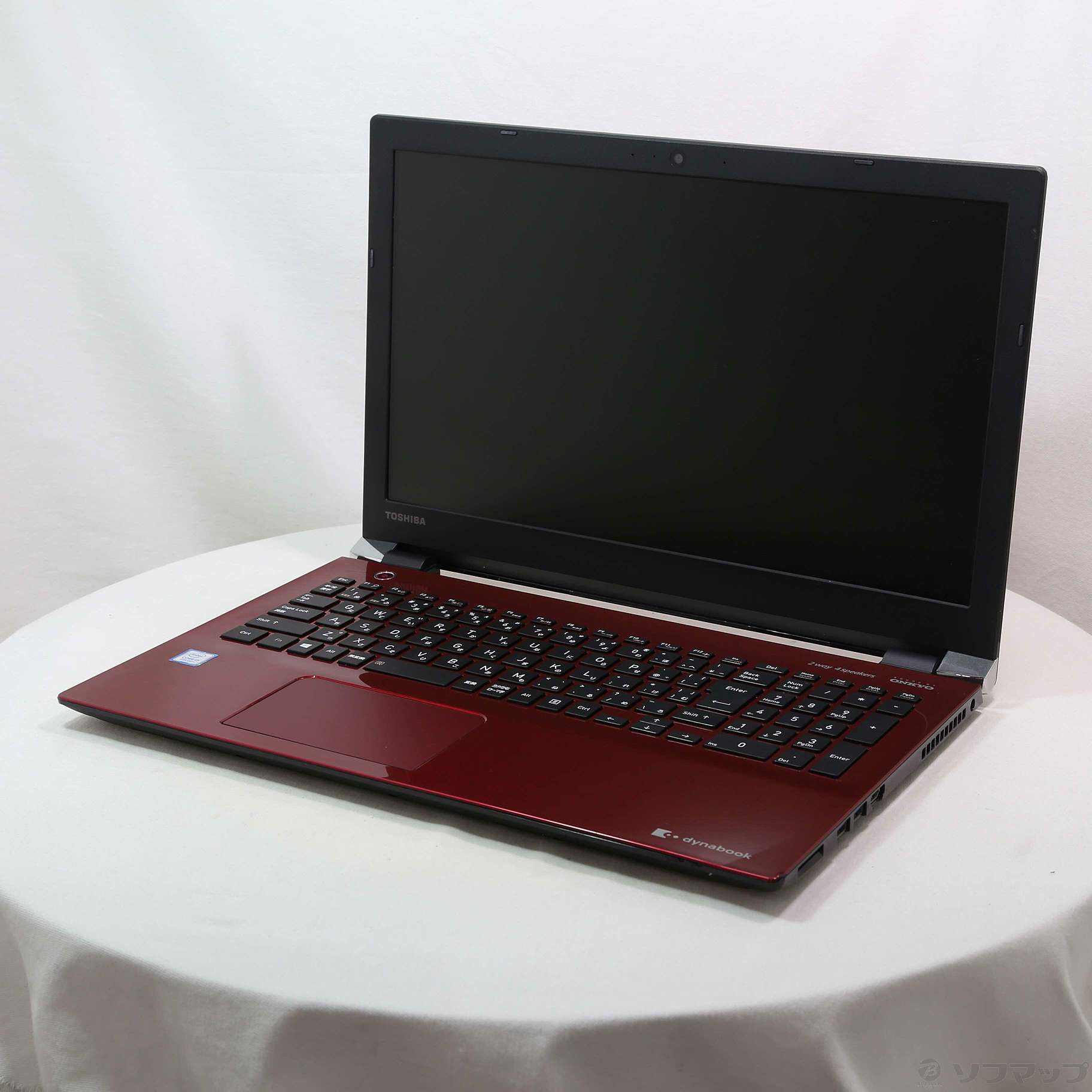 【中古】セール対象品 dynabook P3-T4KS-BR P3T4KSBR モデナレッド [Core-i3-8130U (2.2GHz)／8GB／HDD1TB／15.6インチワイド ...