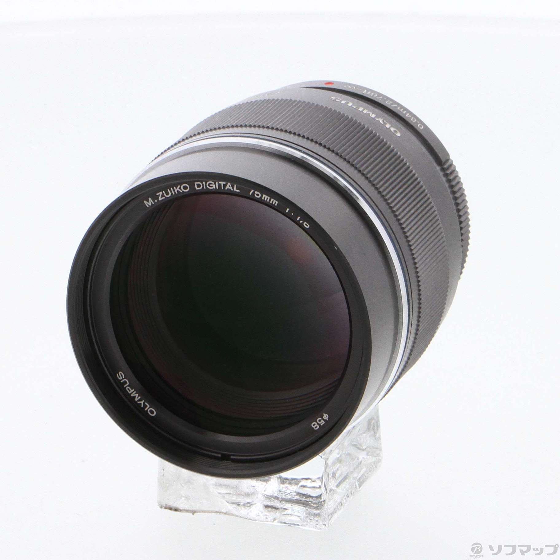 【中古】M.ZUIKO DIGITAL 75mm F1.8 ブラック [2133059482416] - リコレ！|ビックカメラグループ ソフマップの中古通販サイト