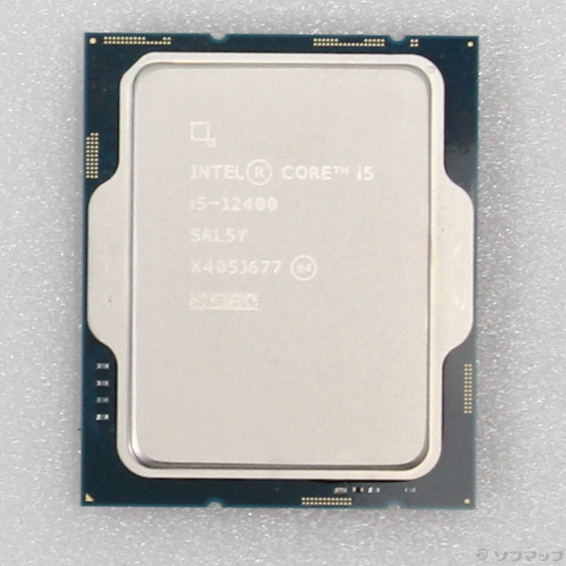 【中古】Core i5 12400 〔2.5GHz／LGA 1700〕 [2133059501414] - リコレ！|ビックカメラグループ ソフマップの中古通販サイト