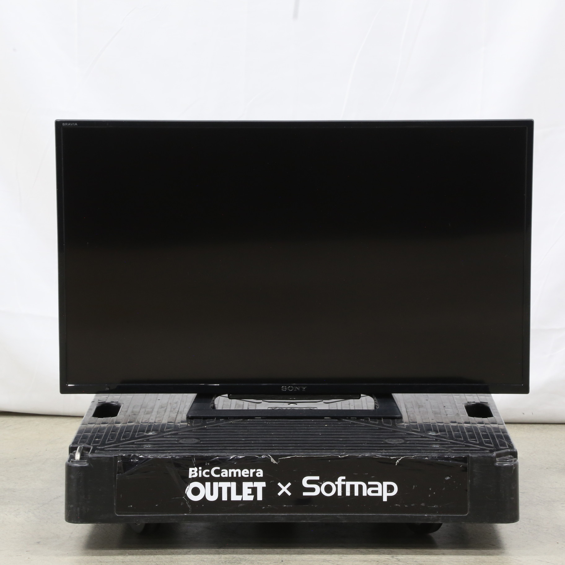 【中古】〔展示品〕 液晶テレビ BRAVIA(ブラビア) ブラック KJ-32W500E [32V型 ／Bluetooth非対応 ／ハイビジョン ／YouTube非対応 ...