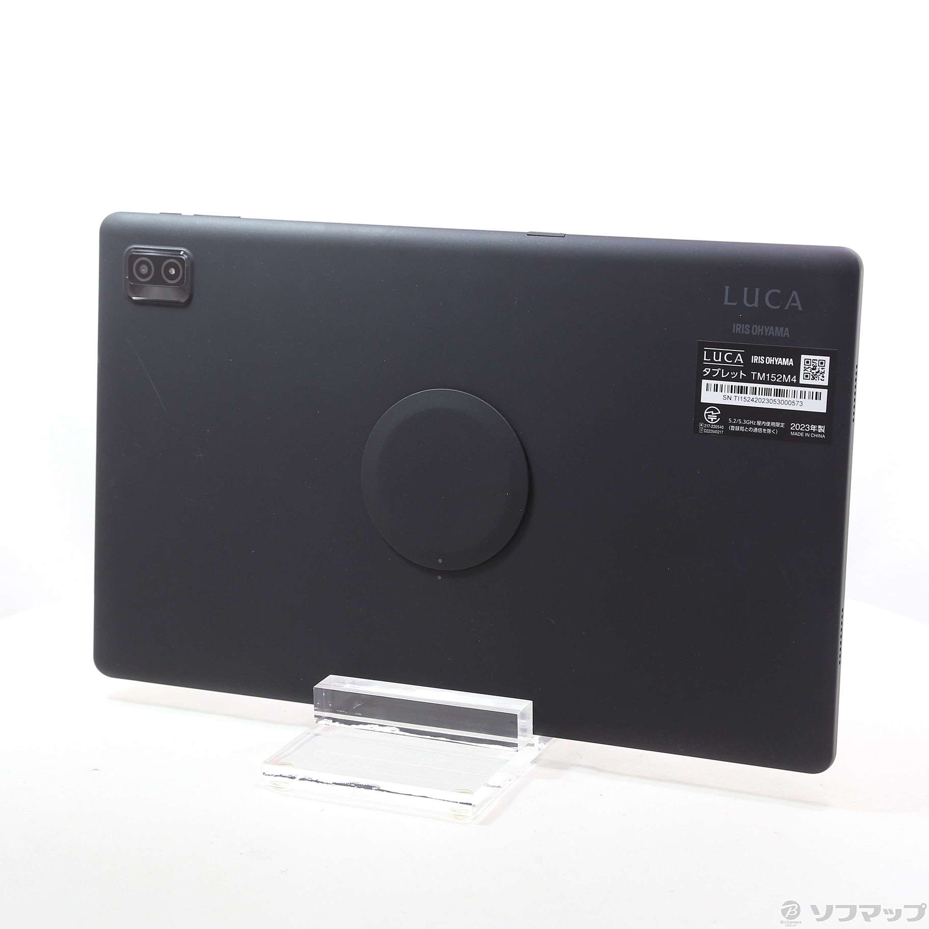 【中古】LUCA Tablet TM152 64GB ブラック TM152M4N1-B Wi-Fi [2133060359356] - リコレ ...