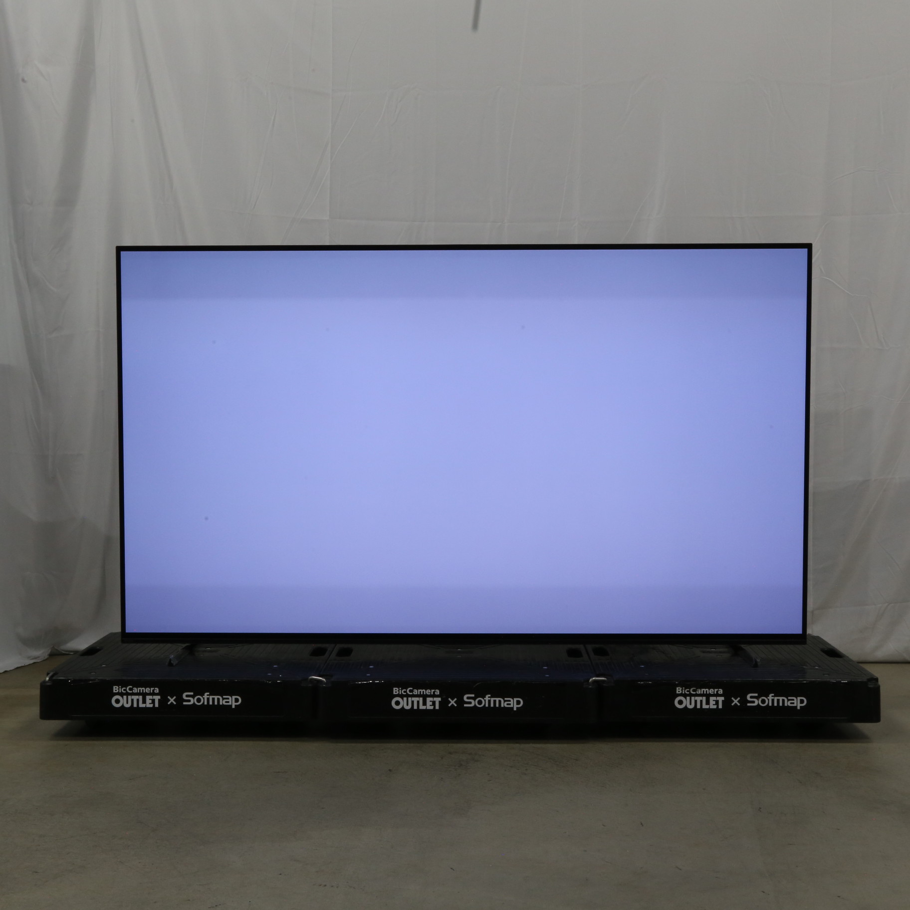【中古】〔展示品〕 有機ELテレビ BRAVIA(ブラビア) XRJ-77A80K [77V型 ／Bluetooth対応 ／4K対応 ／BS ...