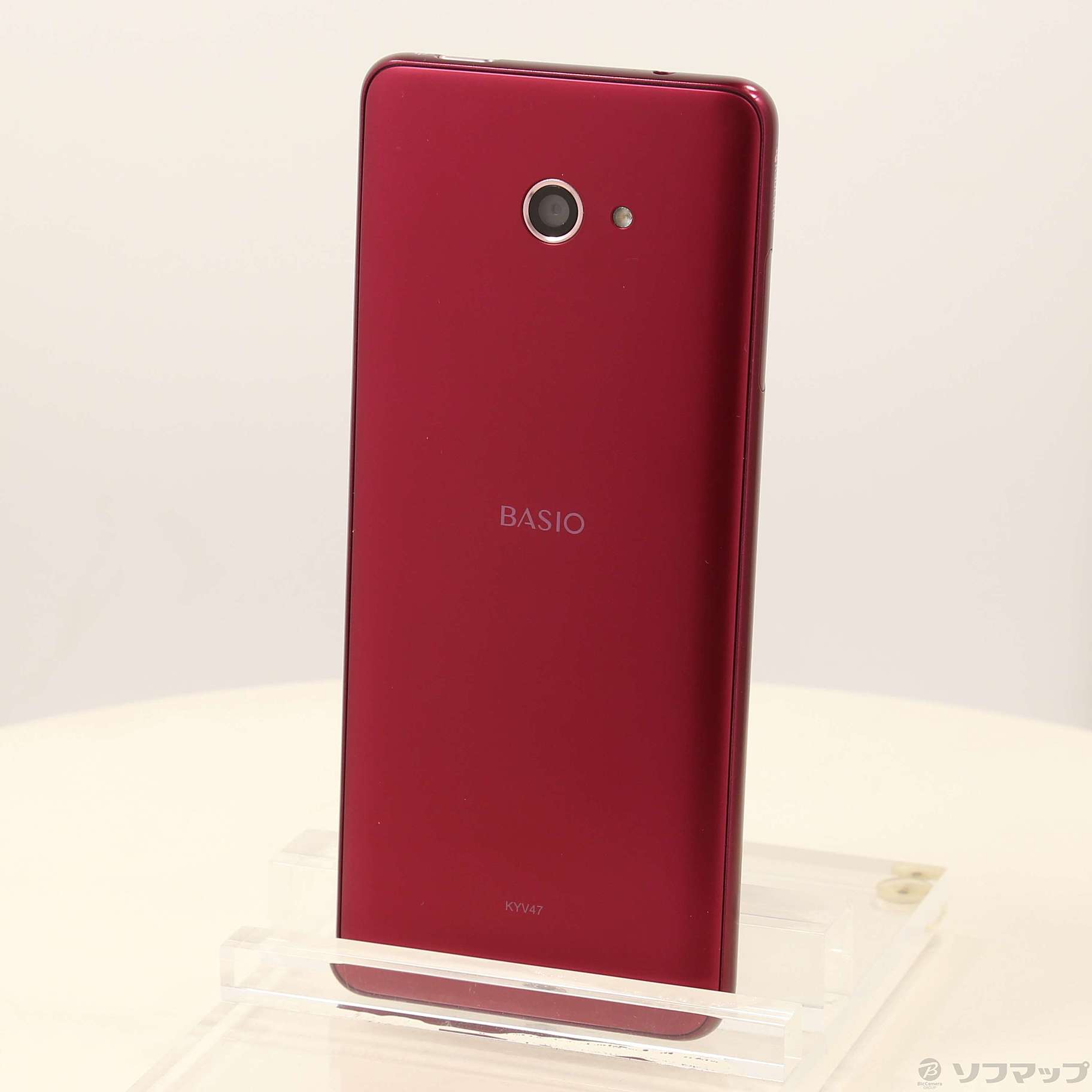 【中古】BASIO4 32GB ワインレッド KYV47 au [2133060547210] - リコレ！|ビックカメラグループ ソフマップの中古通販サイト