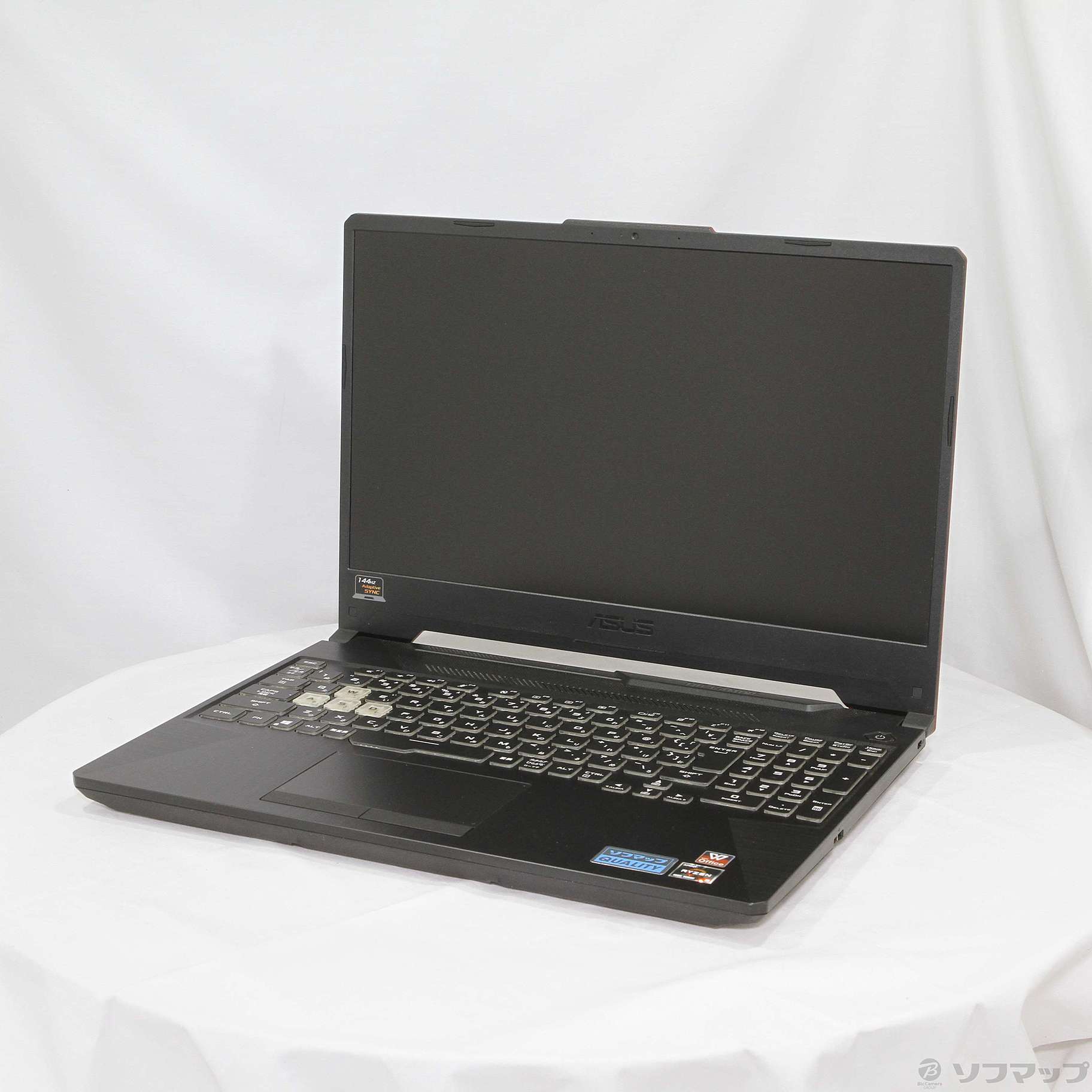 【中古】TUF Gaming A15 FA506II FA506II-R5G1650TYP ボンファイヤブラック 〔Windows 10 ...