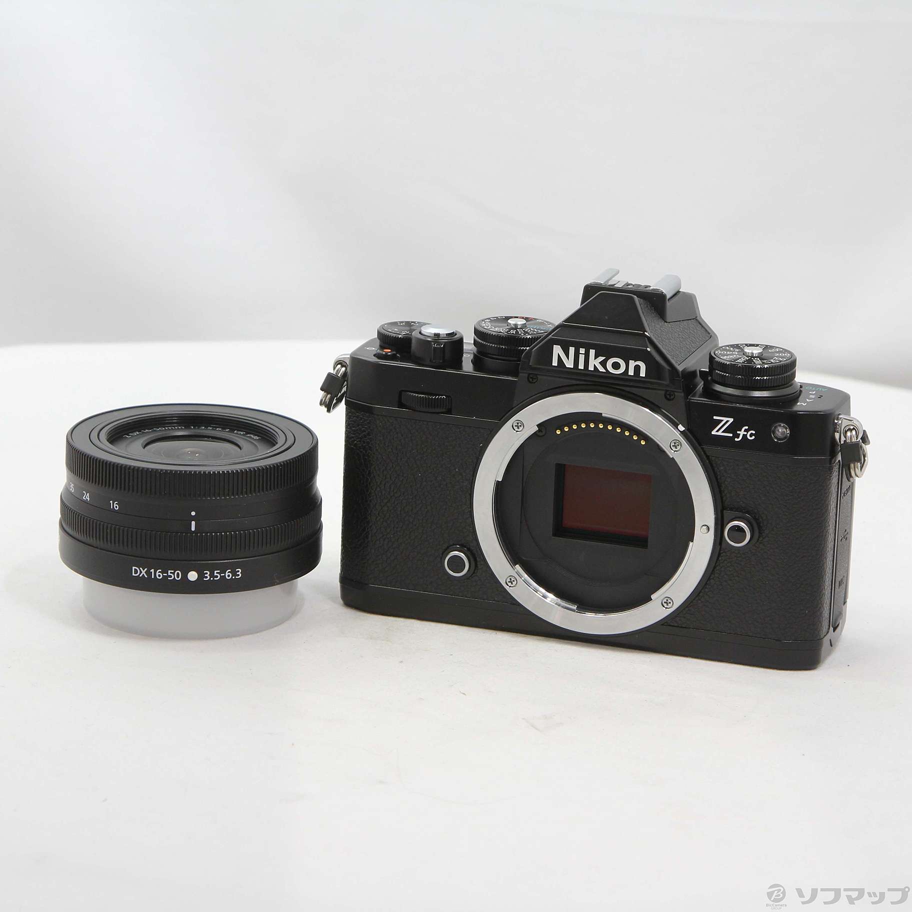 【中古】Z fc 16-50 VR レンズキット ブラック [2133061510824] - リコレ！|ビックカメラグループ ソフマップの中古通販サイト