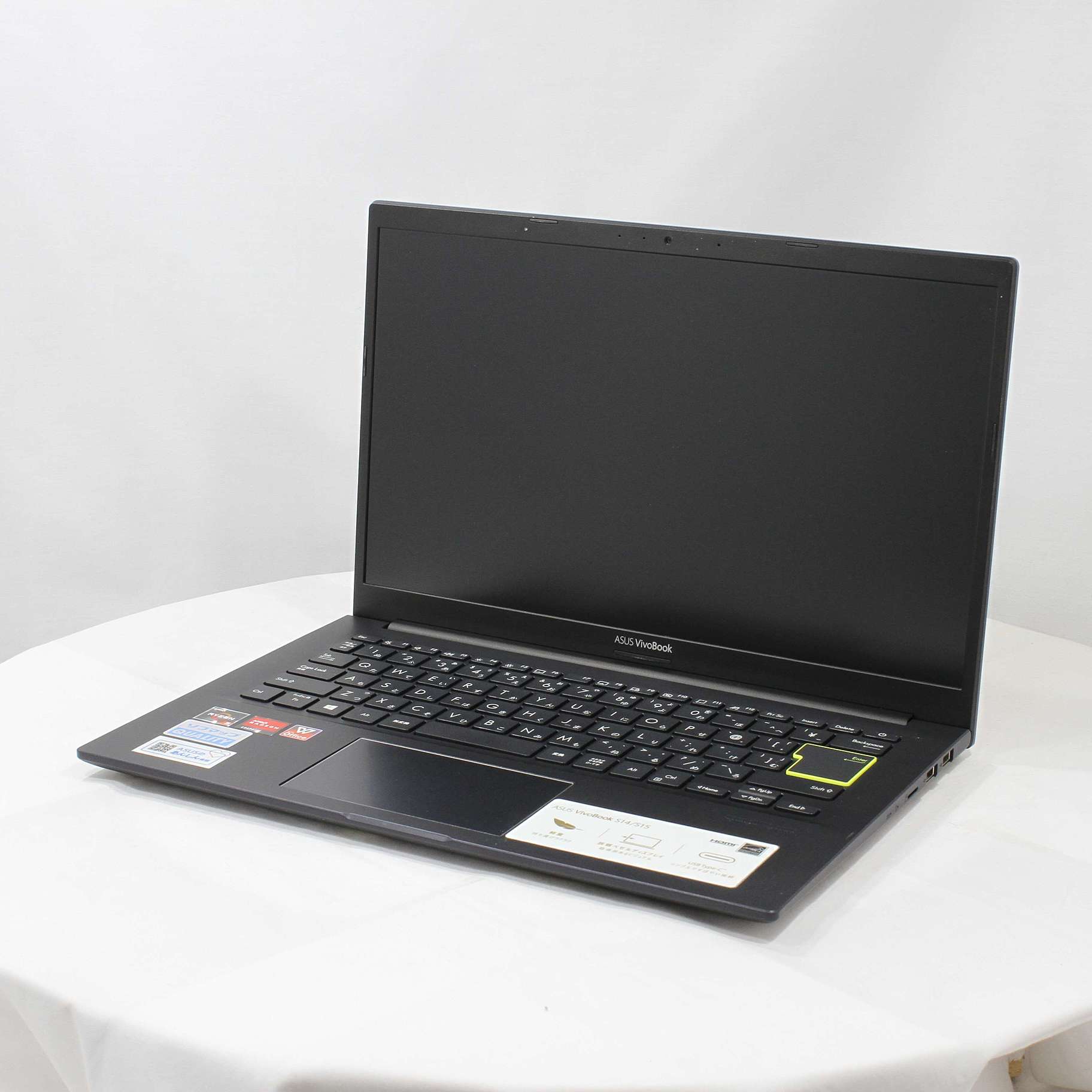 【中古】VivoBook 14 M413DA M413DA-EB502RA ビスポークブラック 〔Windows 10 ...