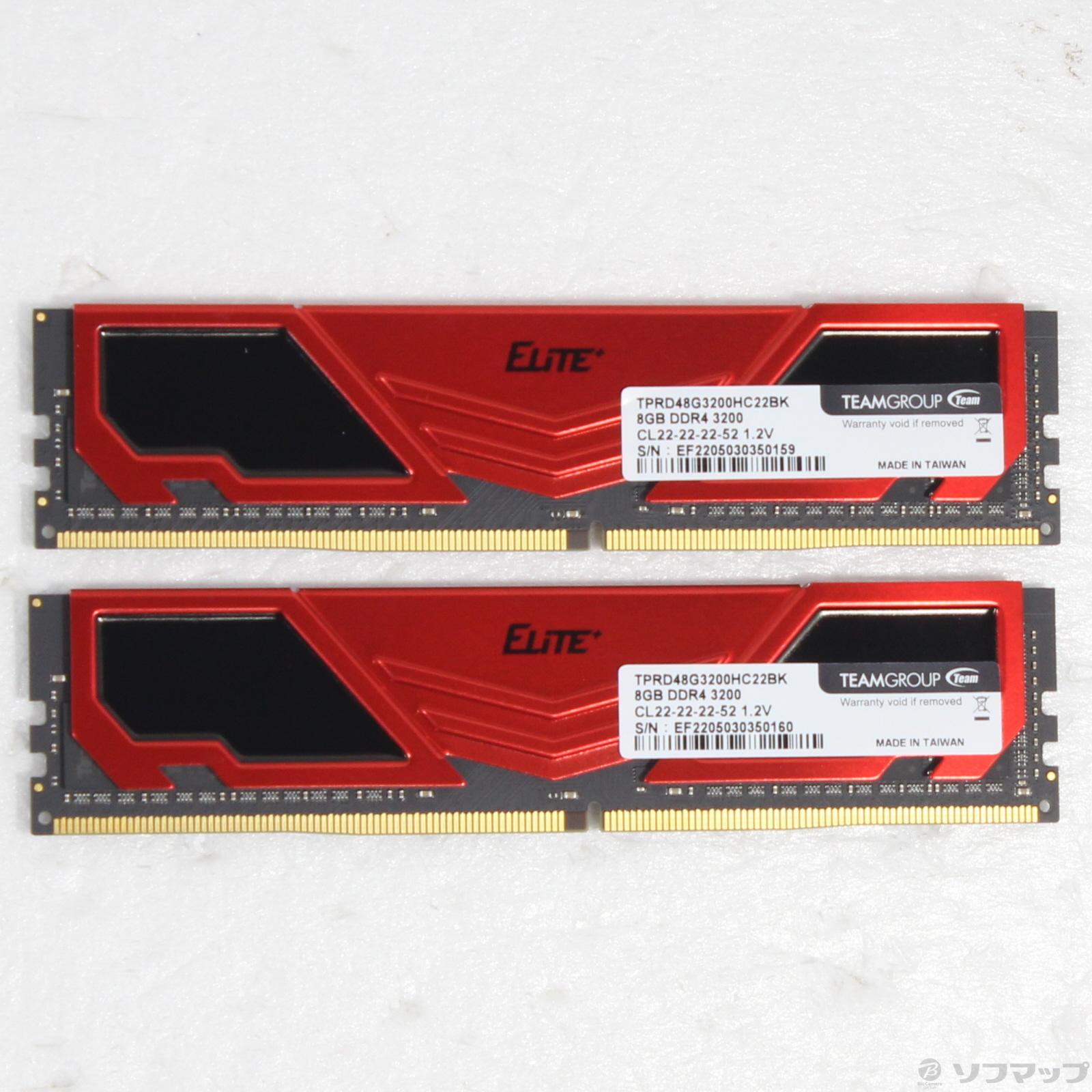 【中古】288P PC4-25600 DDR4-3200 16GB 8GB×2枚組 [2133061628635] - リコレ！|ビックカメラ ...