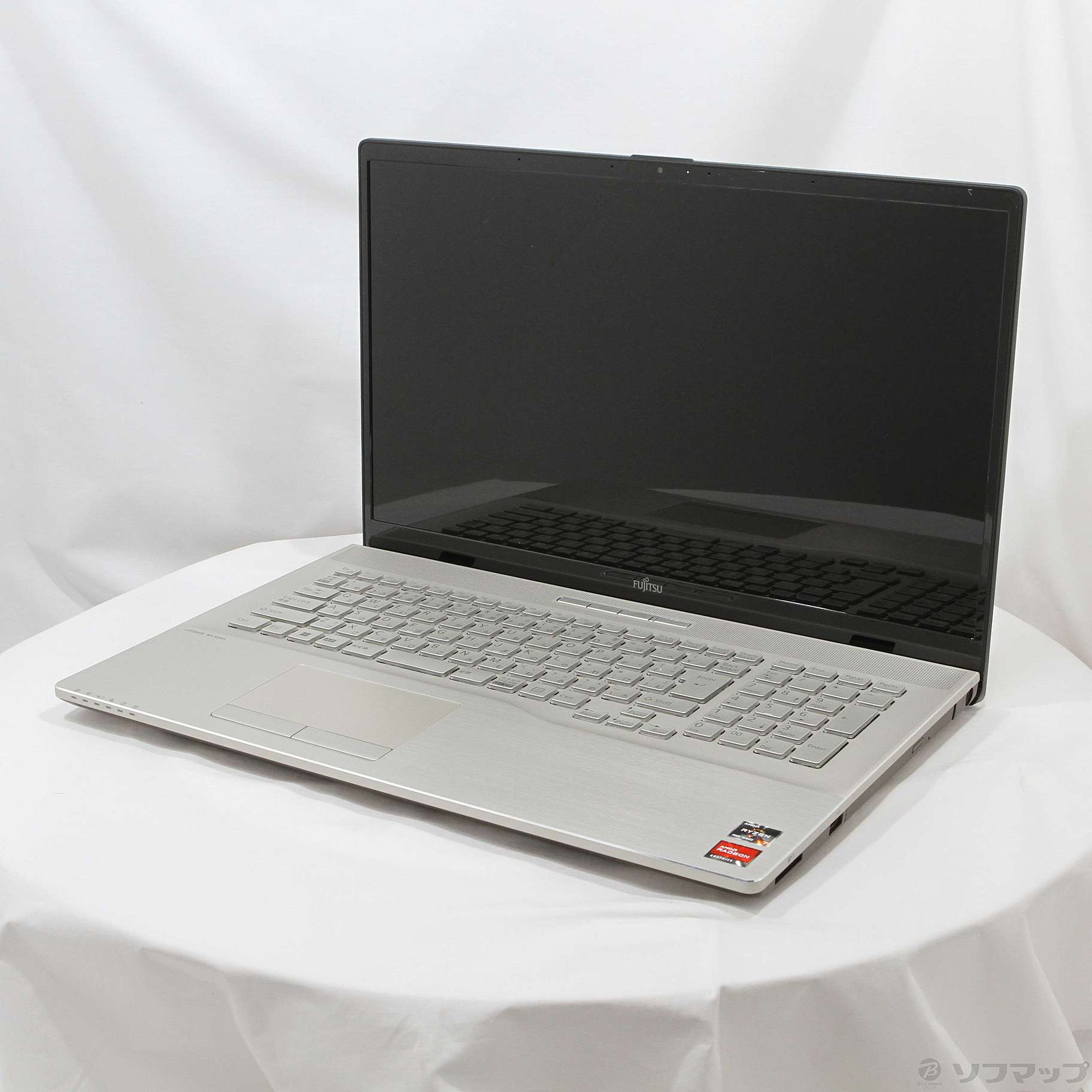 【中古】〔展示品〕 LIFEBOOK NH77／H1 FMVN77H1G シャンパンゴールド [Ryzen-7-7730U (2GHz ...