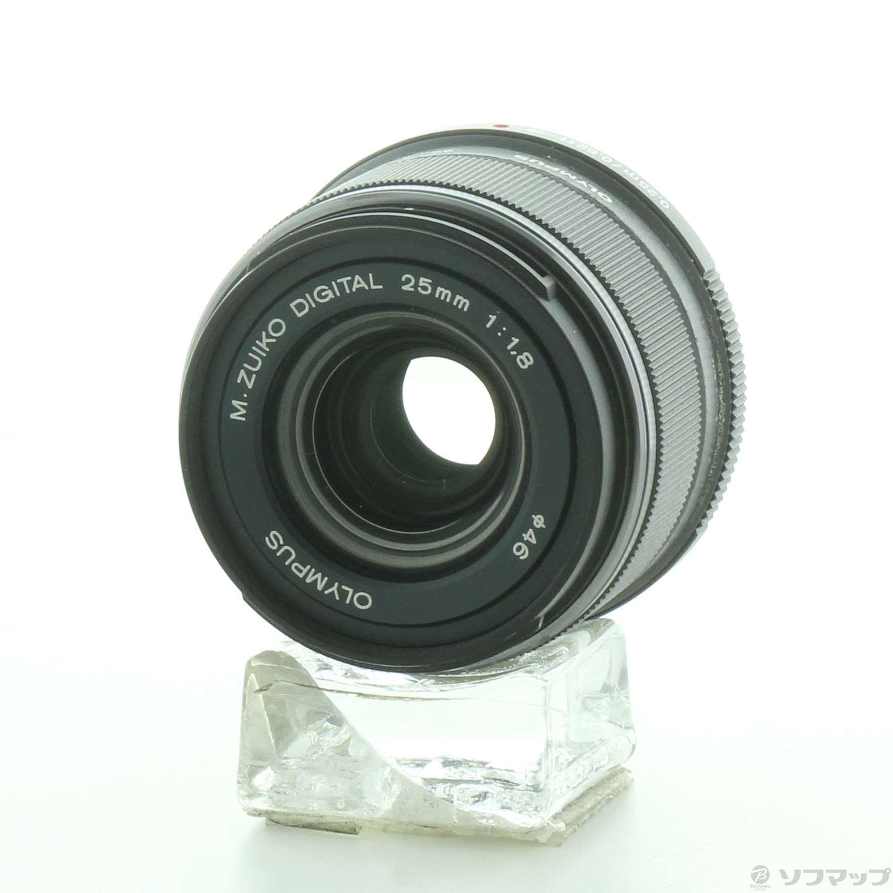 【中古】〔展示品〕 M.ZUIKO DIGITAL 25mm F1.8 (ブラック) (μ4／3) [2133062127861] - リコレ！|ビックカメラグループ ソフマップの中古通販サイト