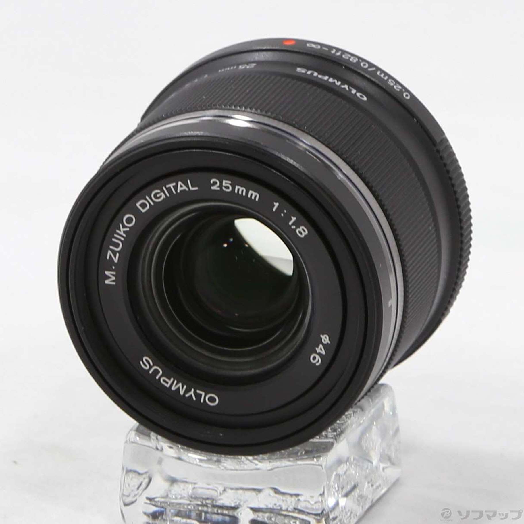【中古】〔展示品〕 M.ZUIKO DIGITAL 25mm F1.8 (ブラック) (μ4／3) [2133062128202] - リコレ！|ビックカメラグループ ソフマップの中古通販サイト