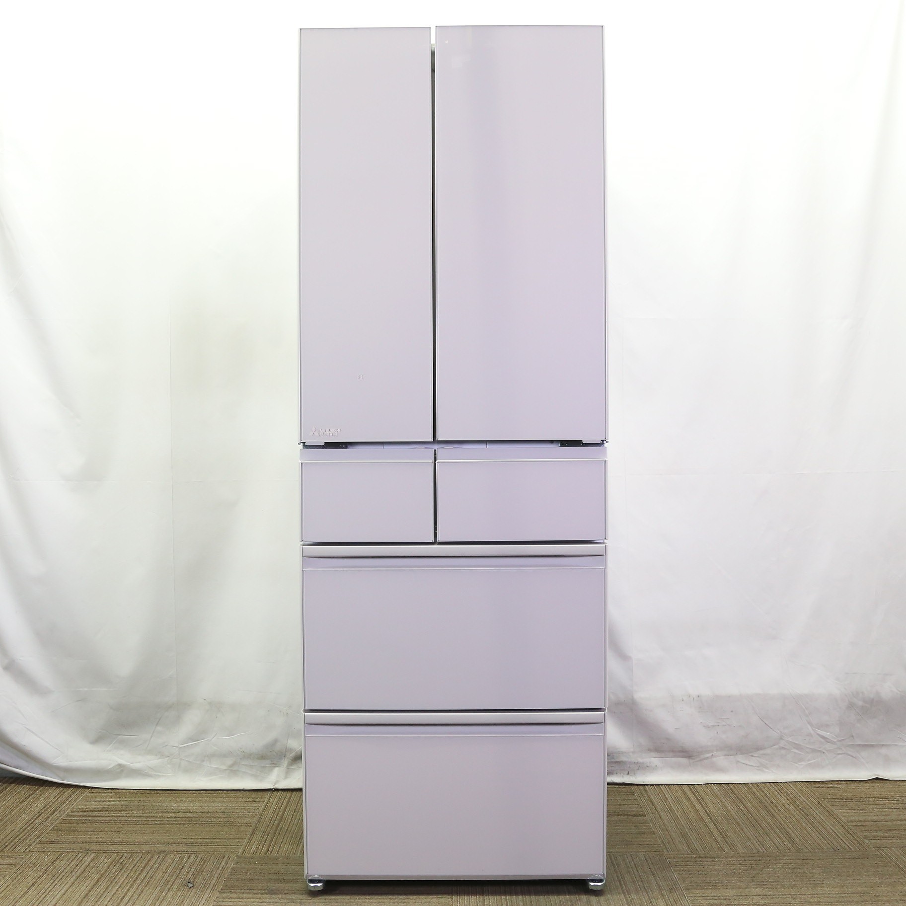 【中古】〔展示品〕 冷蔵庫 WZシリーズ グランドリネンホワイト MR-WZ55K-W [幅65cm ／547L ／6ドア ／観音開きタイプ ／2024年] [2133062155055 ...